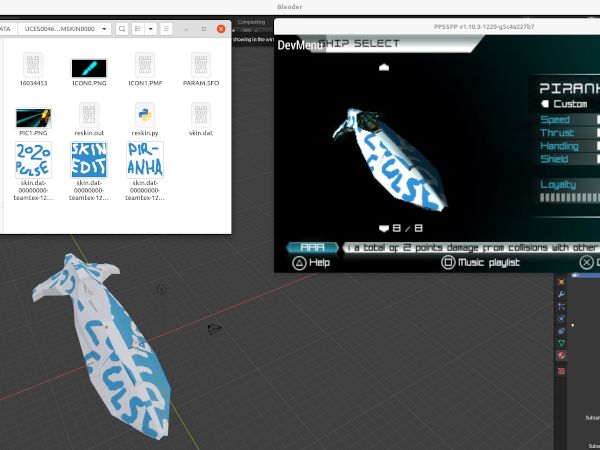 Pulse PSP Skin Editing (WIP) | Scrolller
