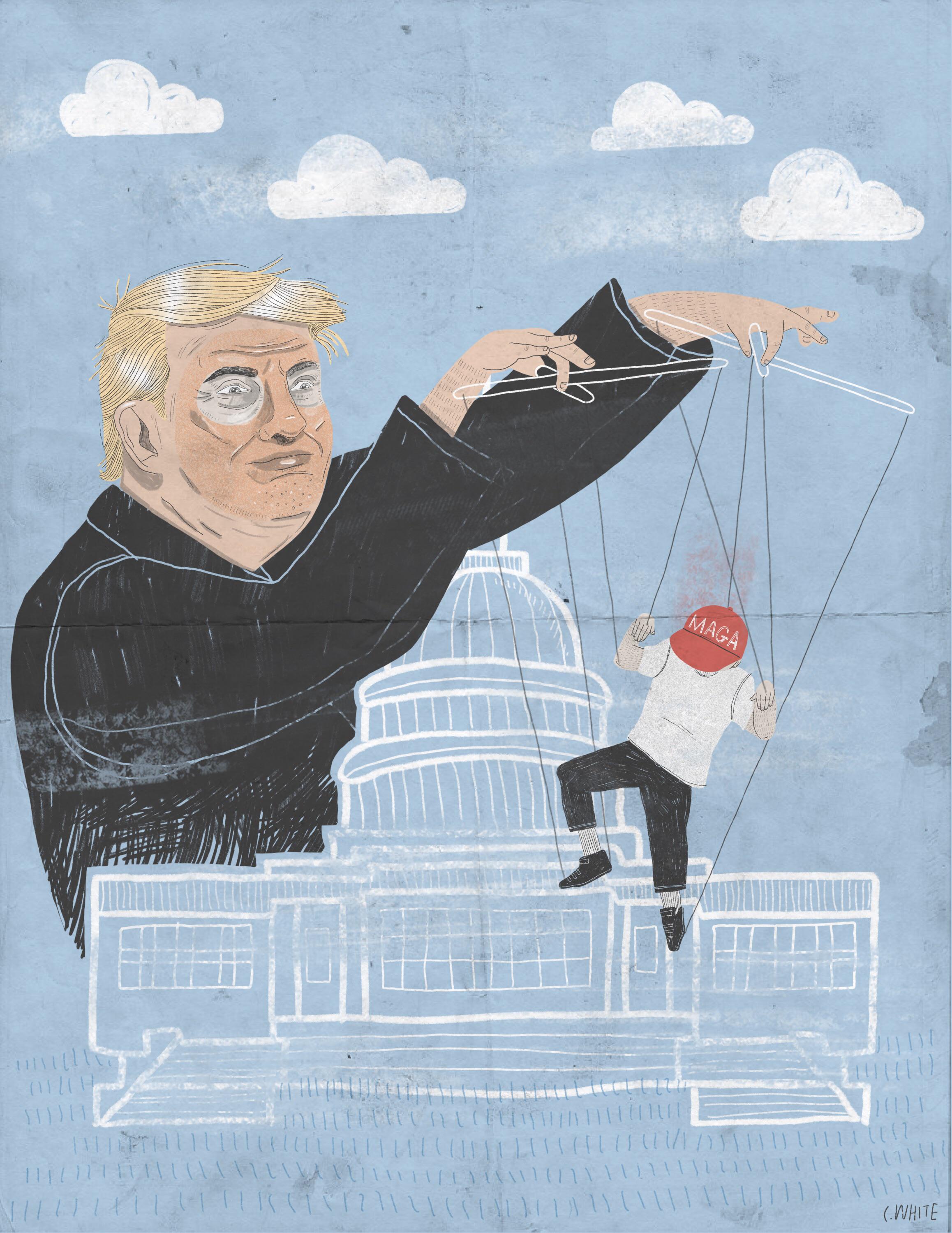 Puppet Master, Courtney White, Digital, 2020 | Scrolller