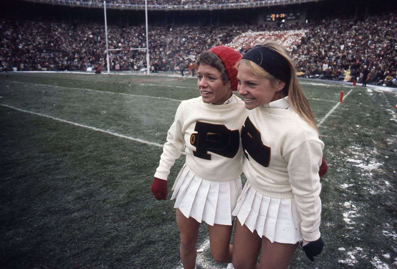 Purdue University football cheerleaders (1969) | Scrolller
