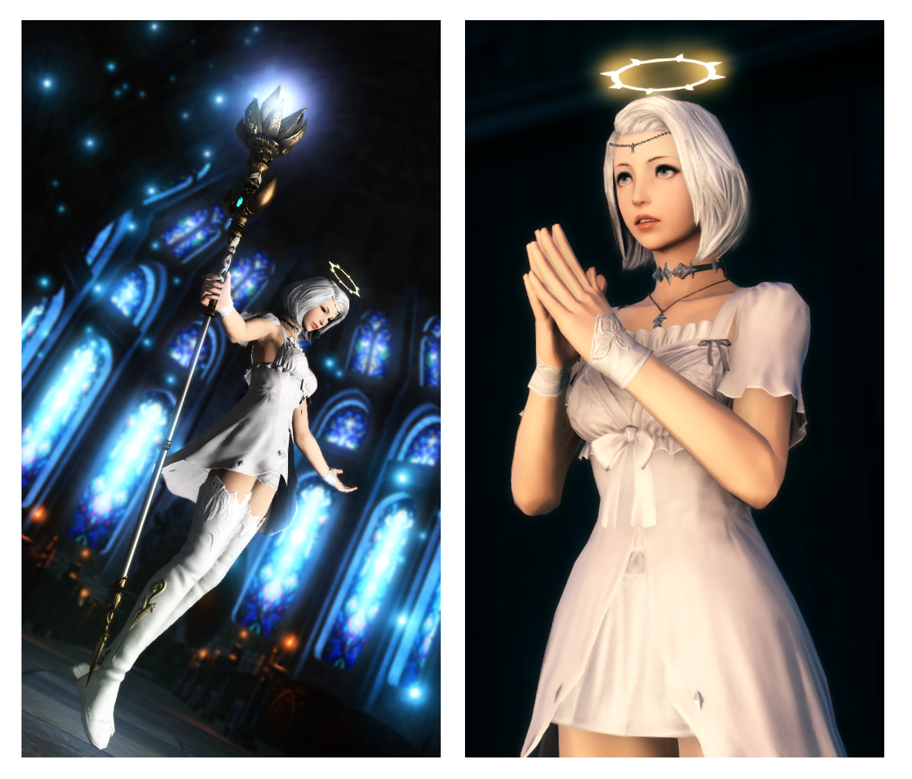 Pure White Mage *spams Holy* | Scrolller