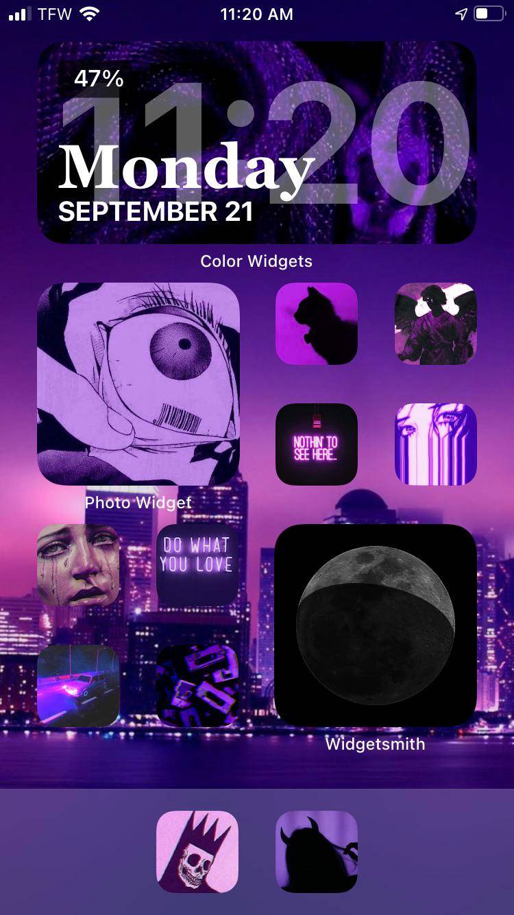 Purple Aesthetic | Scrolller
