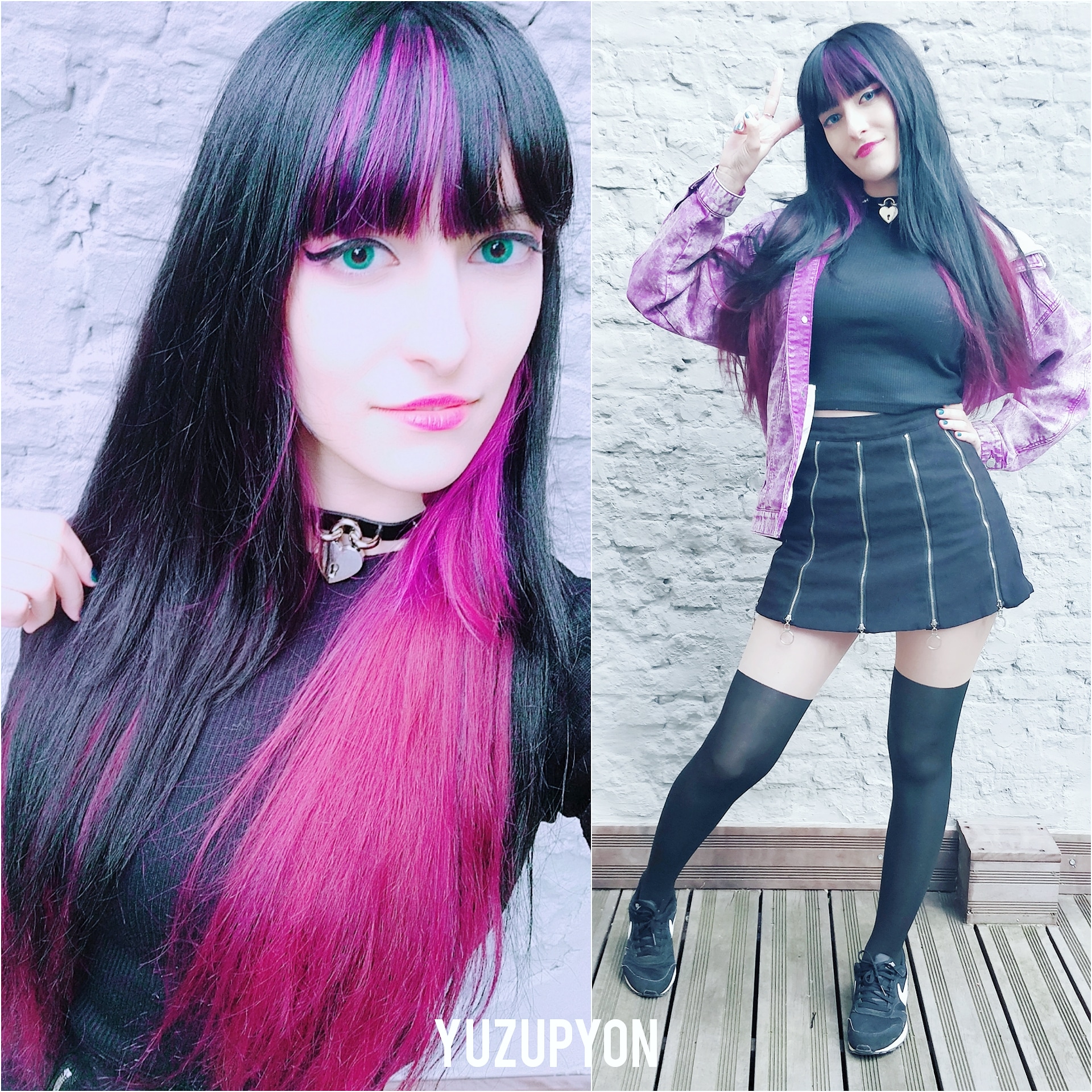 💜 Purple hair cyber gf 💜 | Scrolller