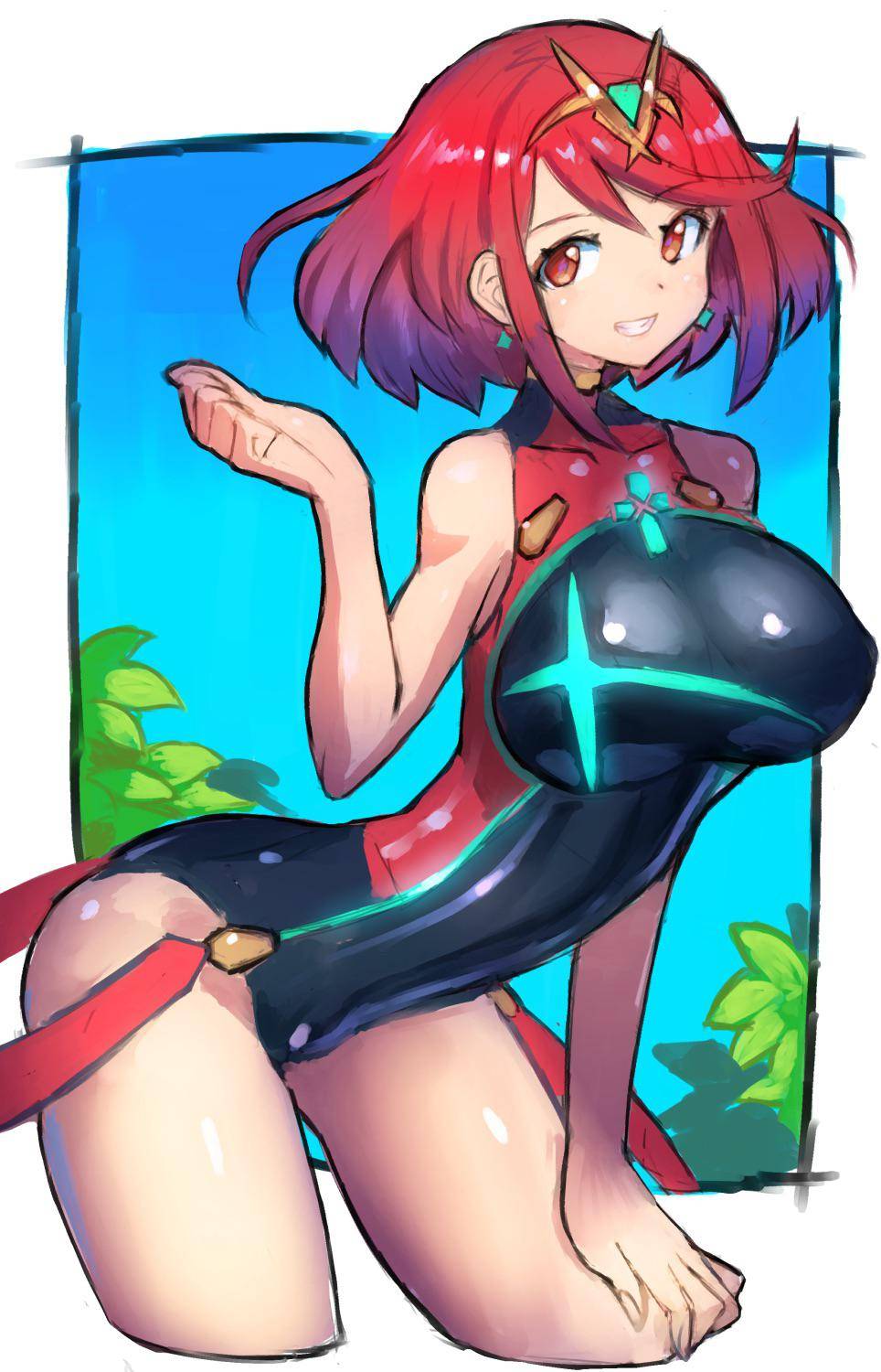 Pyra in her swimsuit | Scrolller