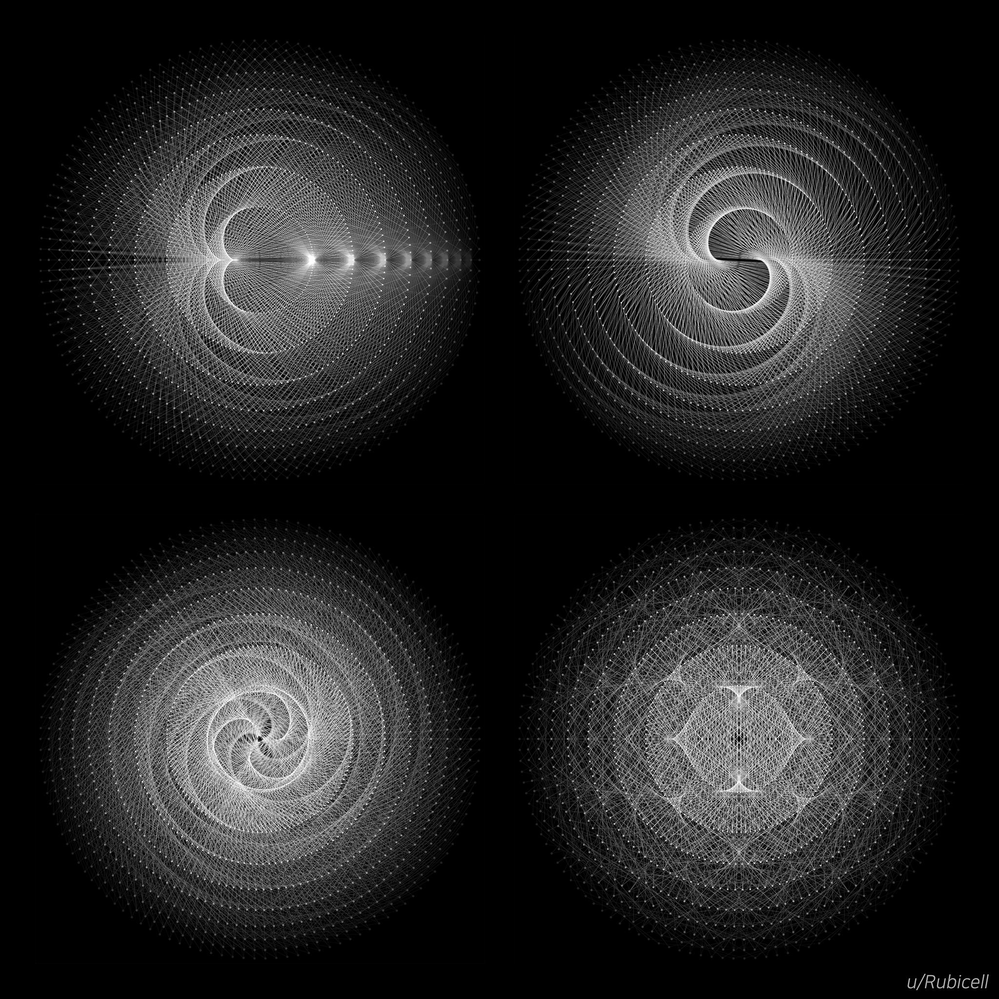 Python generated sacred geometry | Scrolller
