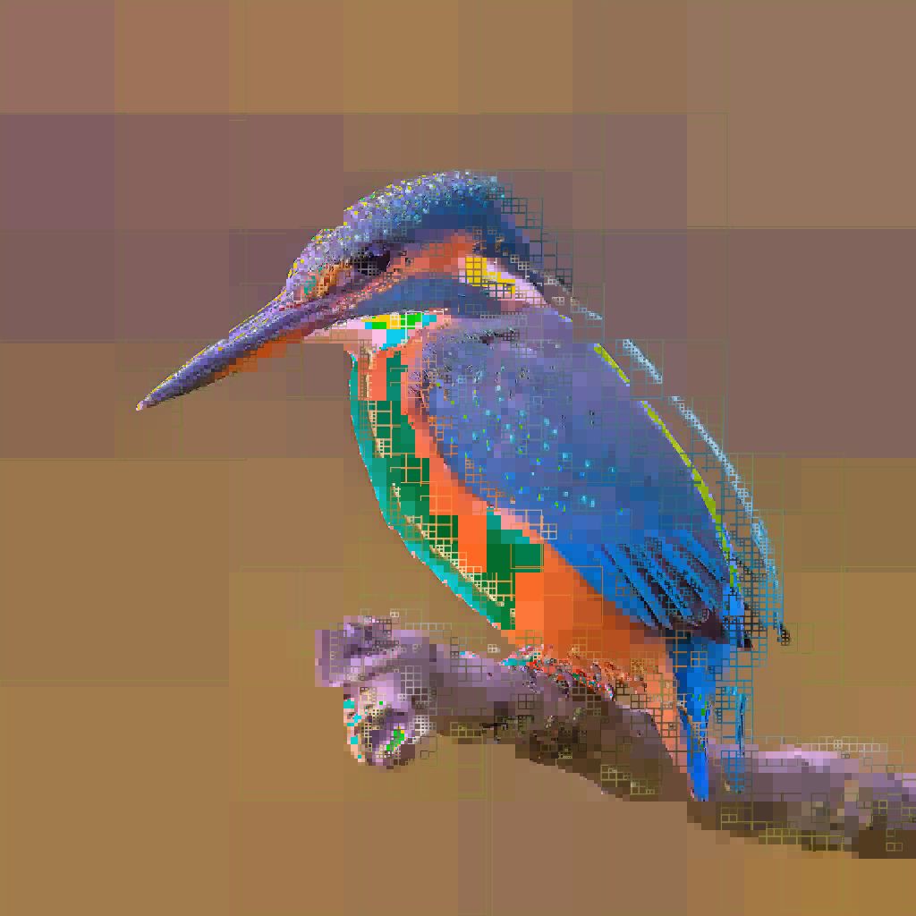 Quadtree with offset borders | Scrolller