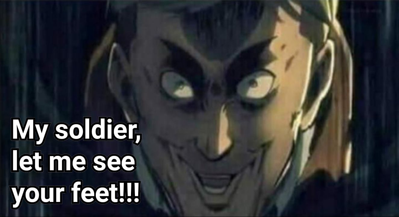 Quick! hide your feet! | Scrolller