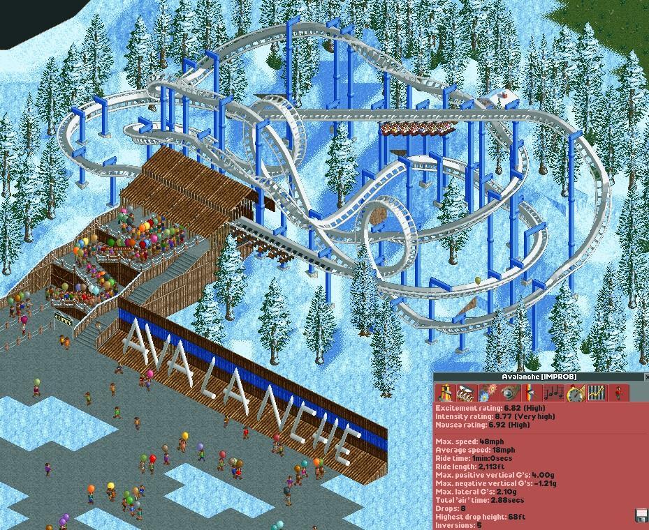 Quick little inverted coaster I made | Scrolller