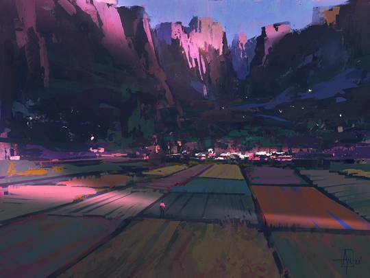 Quick Procreate painting! | Scrolller