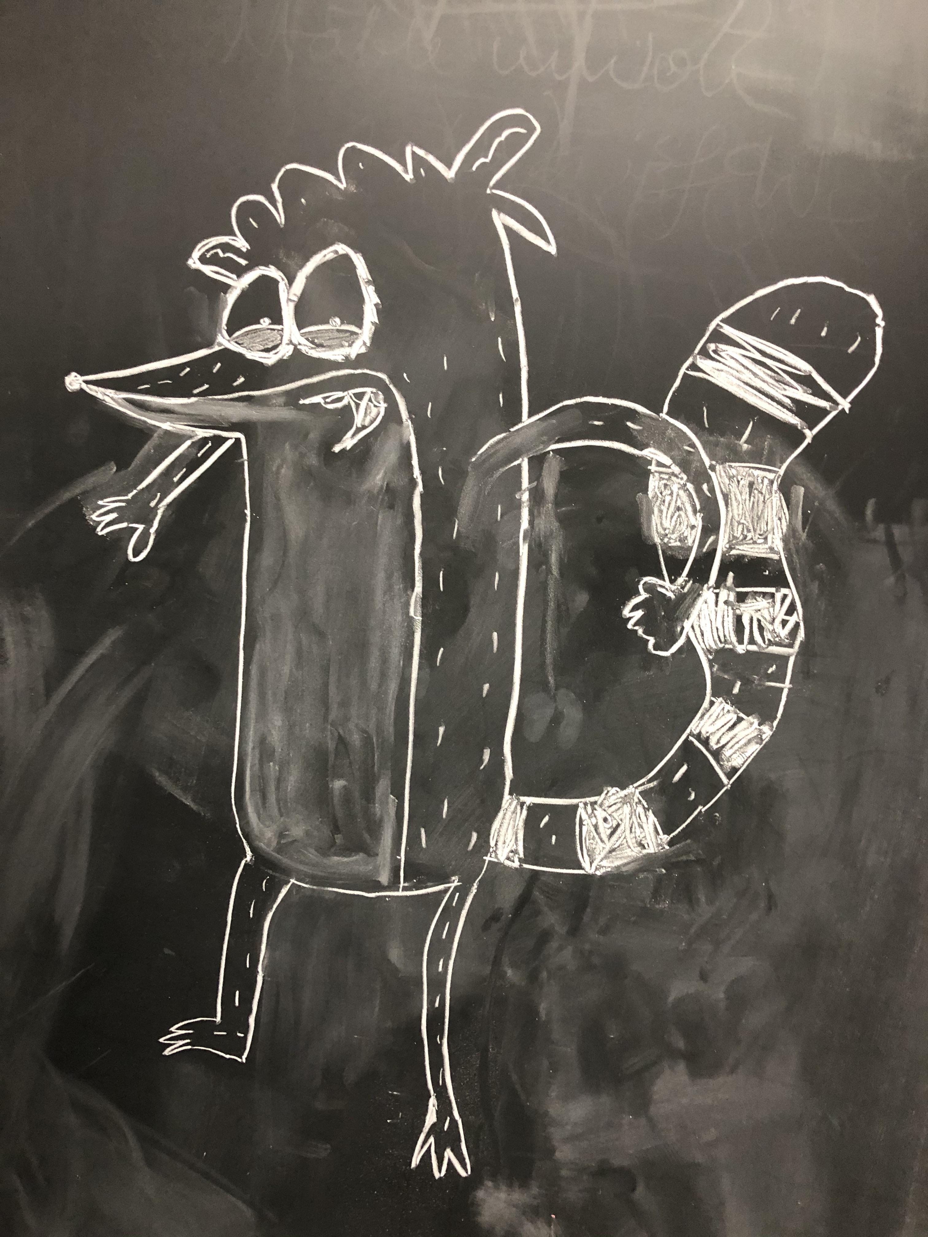 Quick Rigby sketch | Scrolller