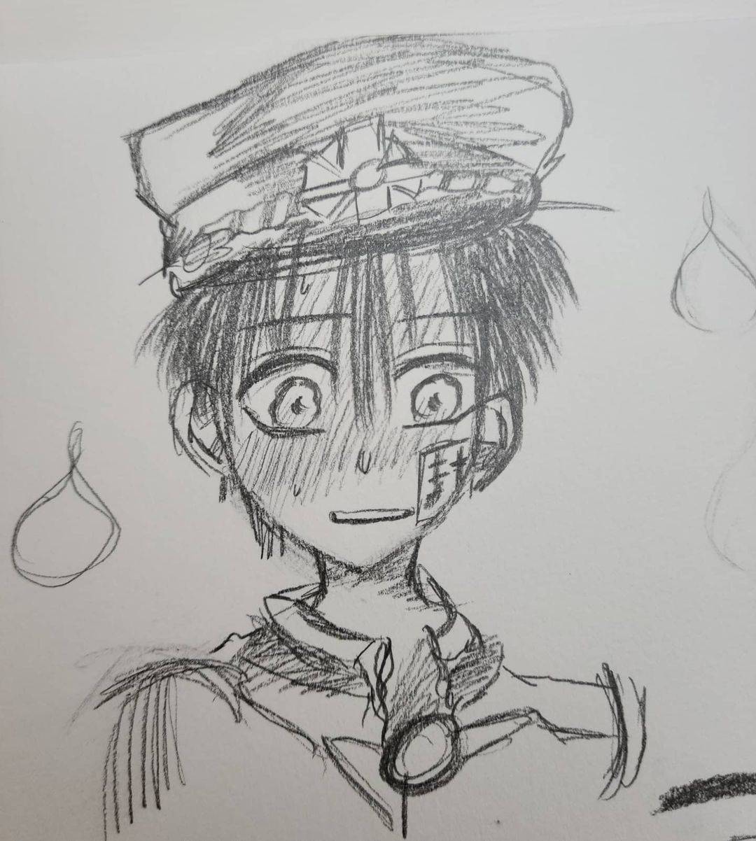 Quick sketch of Hanako-kun! | Scrolller