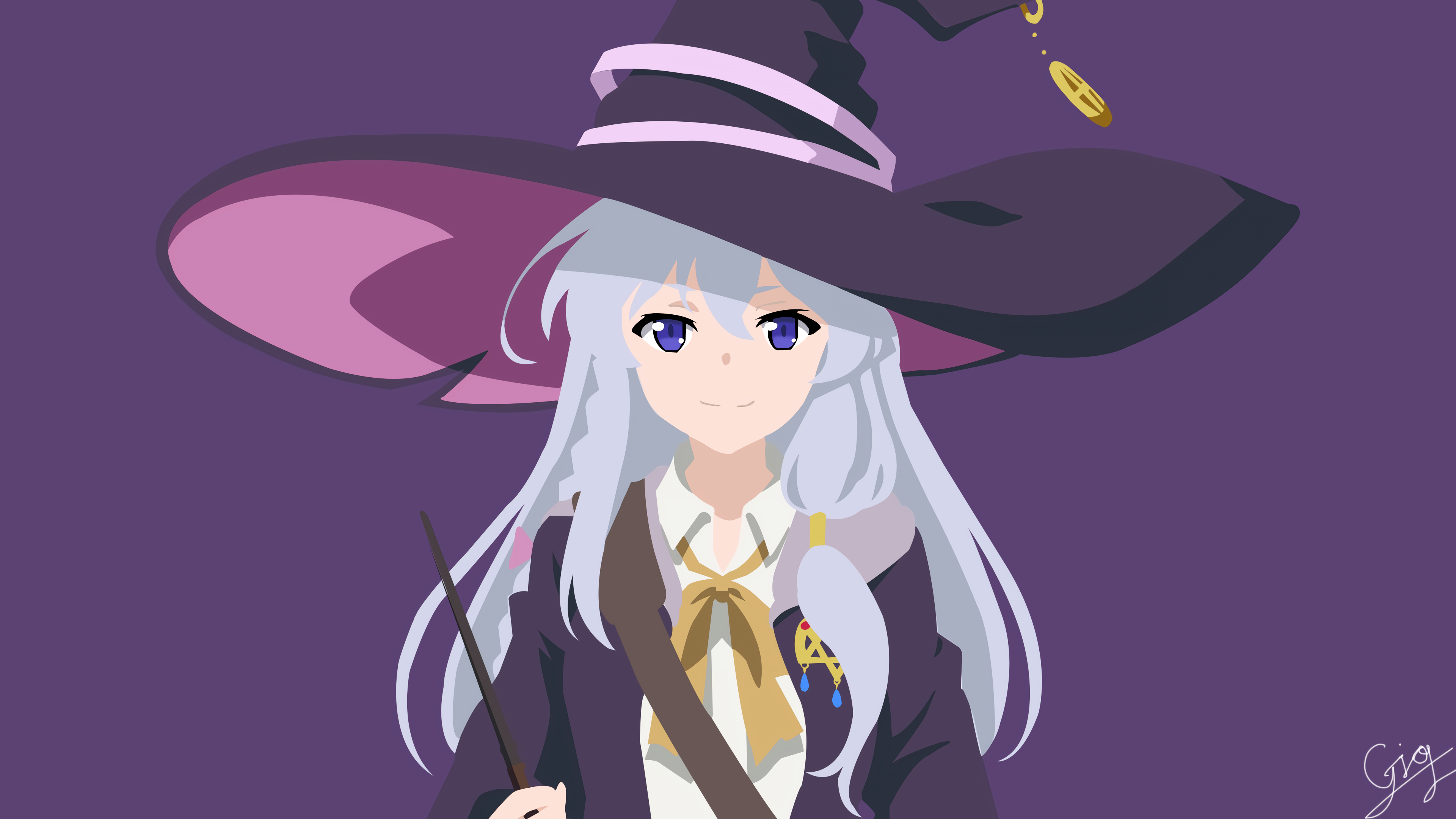 Quick vector art of Elaina :) | Scrolller