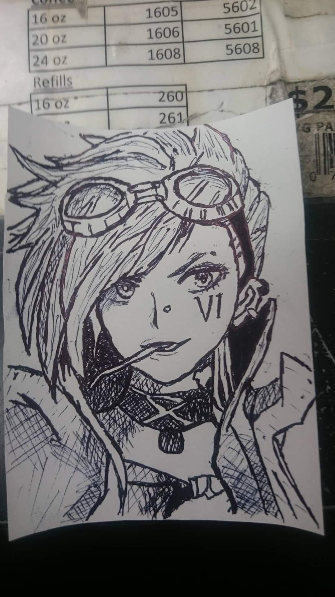 Quick Vi sketch | Scrolller