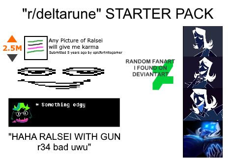 r/Deltarune Starter Pack | Scrolller