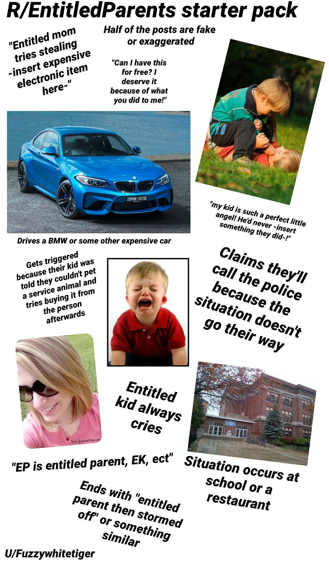 r/entitledparents starter pack | Scrolller