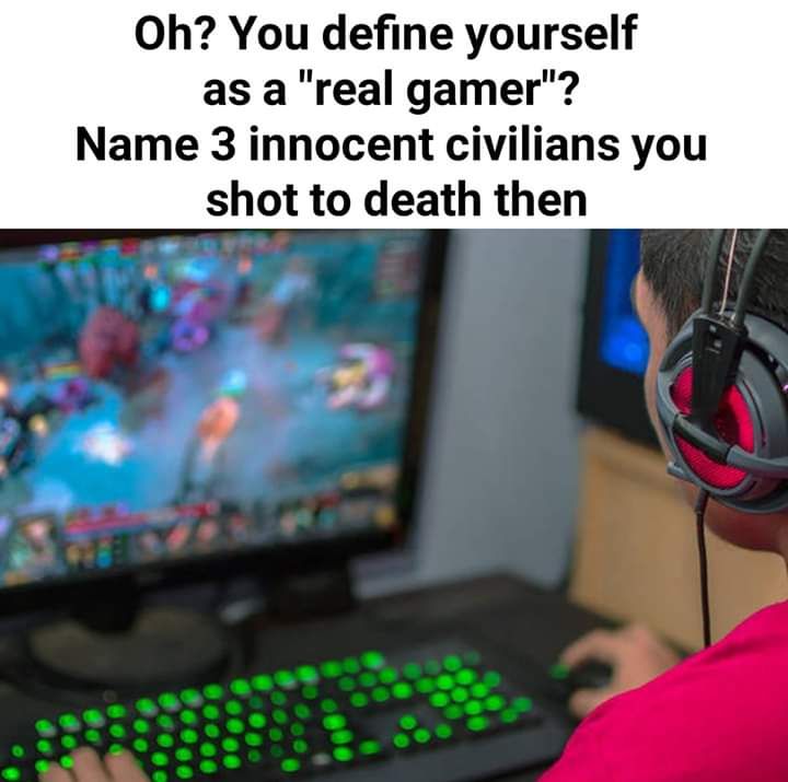 r/gamersriseup gatekeeping | Scrolller