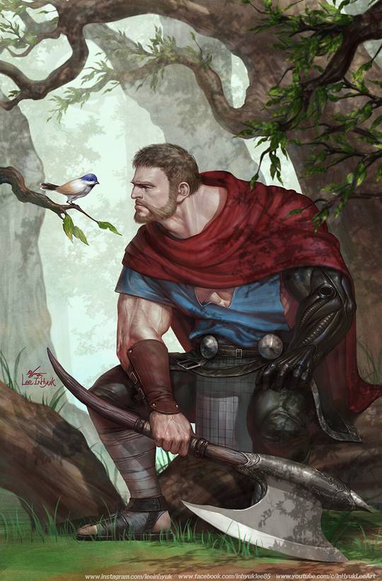 [/r/ImaginaryMarvel] The Mighty Thor #700 by InHyuk Lee | Scrolller