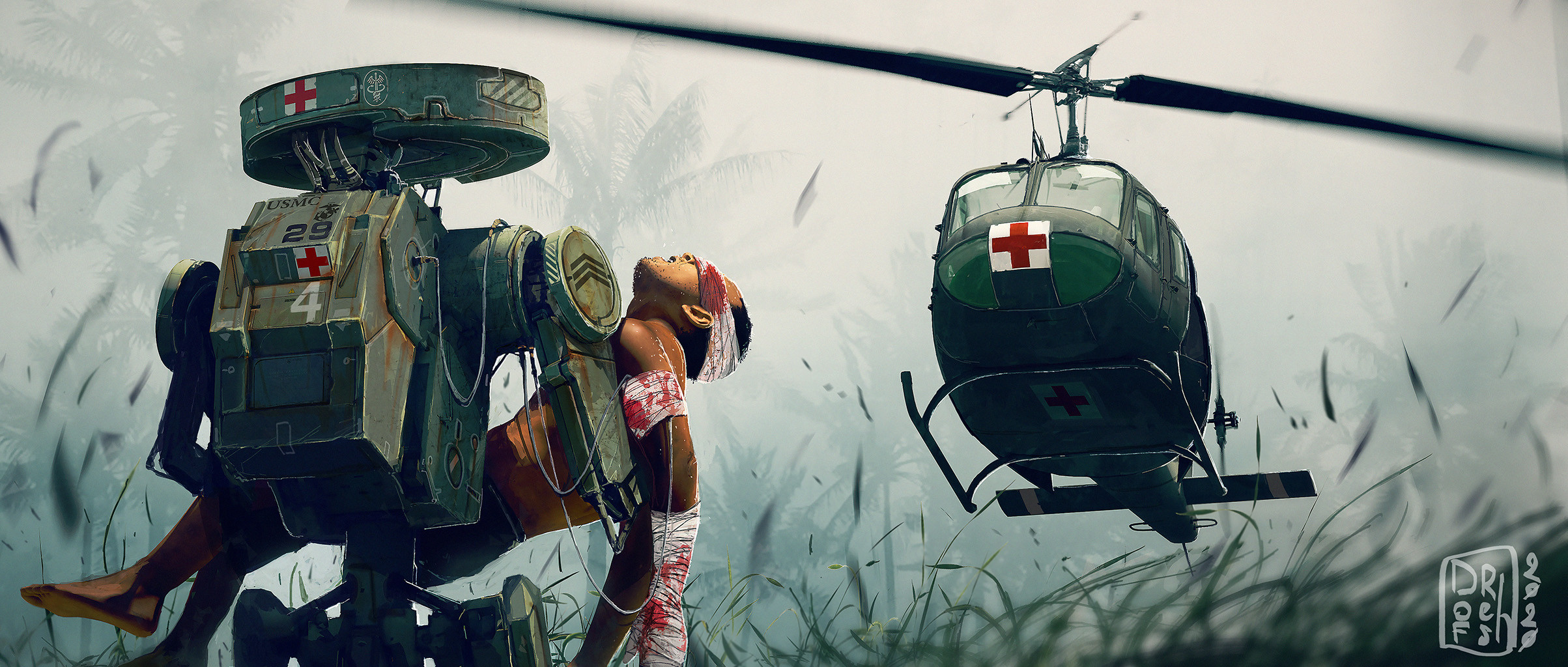 [/r/ImaginaryRobotics]Medevac by Dofresh | Scrolller