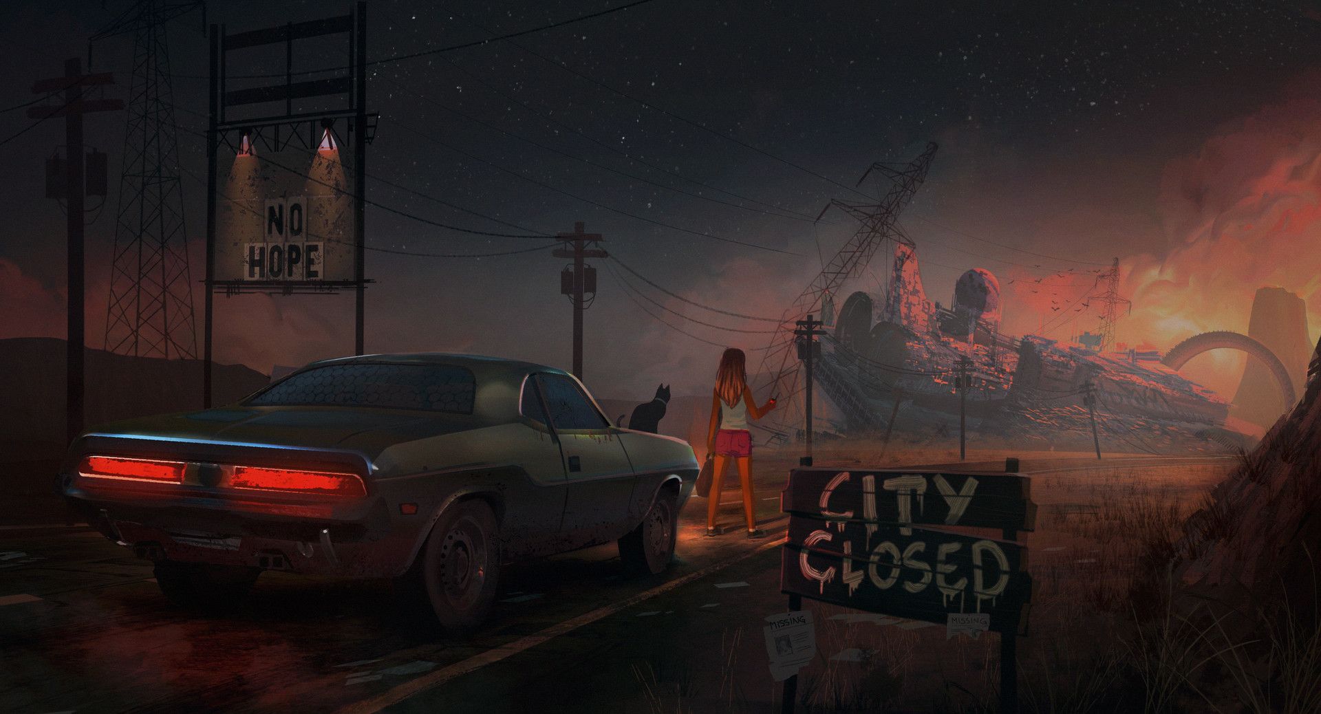 [/r/ImaginaryWastelands] City Closed by Filipe Capra | Scrolller