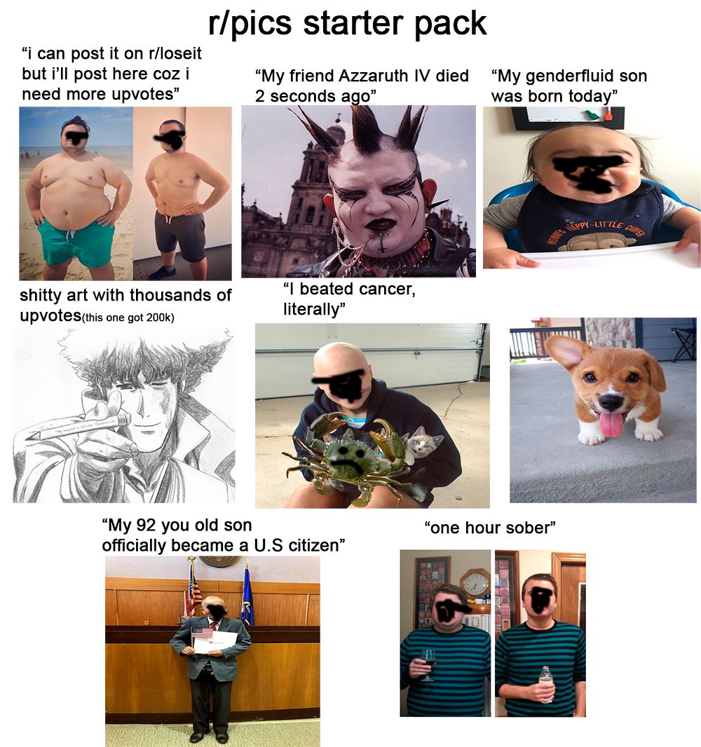 r/pics Starterpack | Scrolller