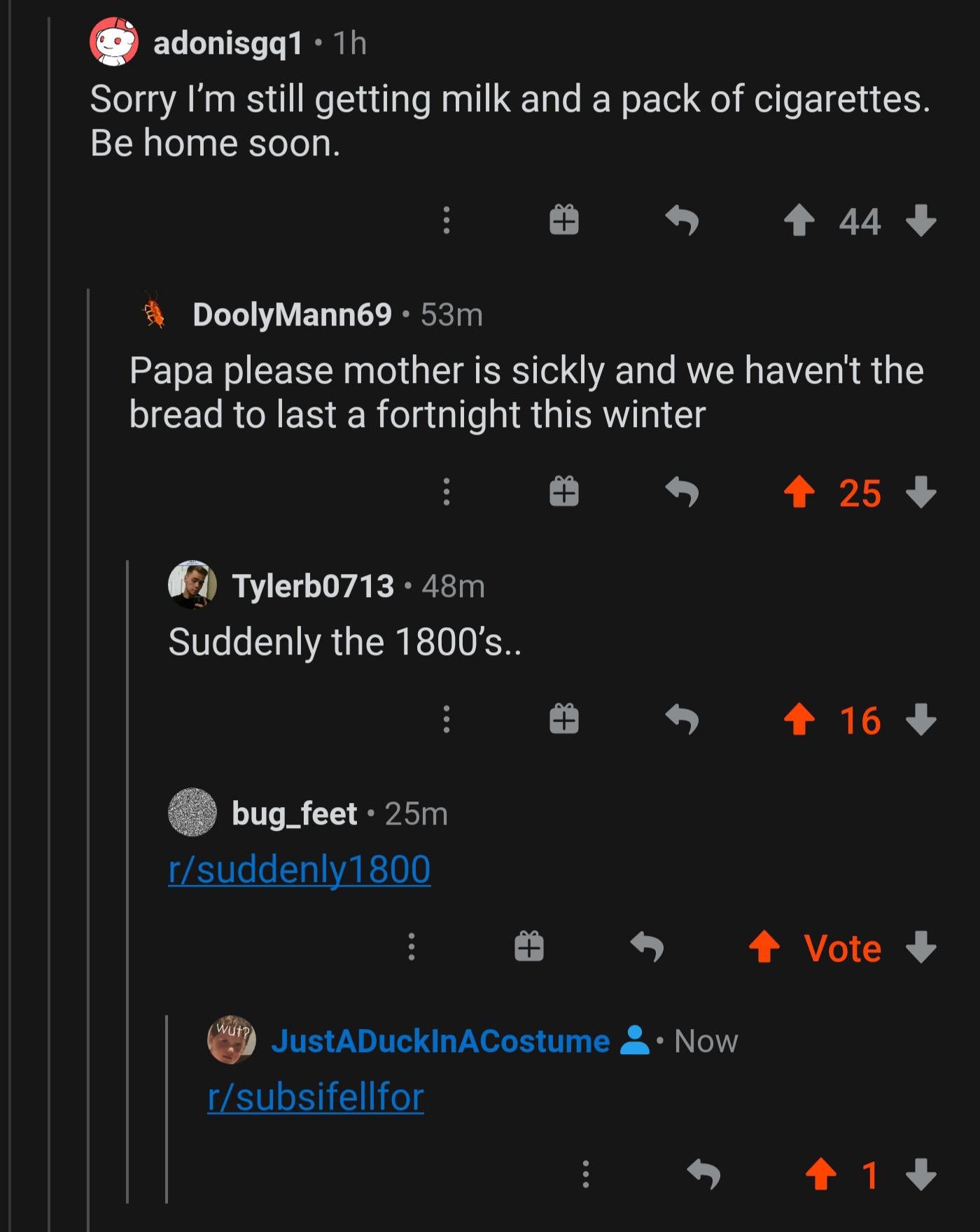 r/Suddenly1800 has potential | Scrolller