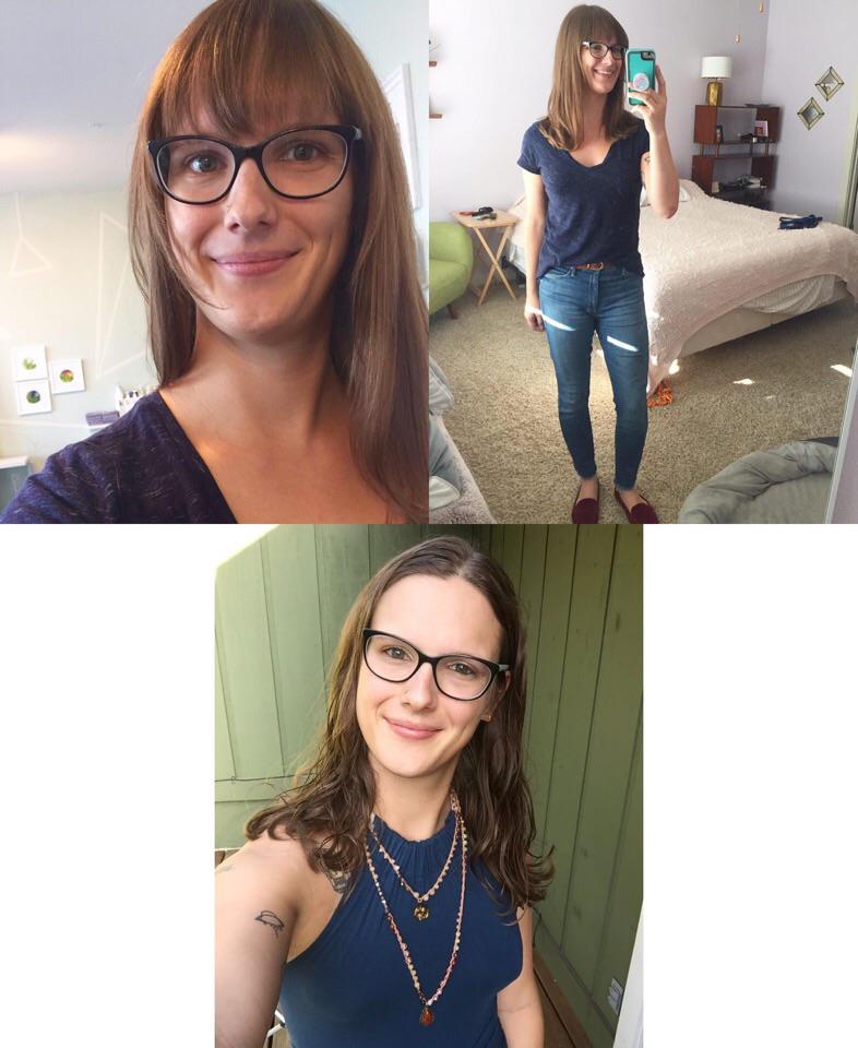 r/transpassing told me to get bangs. So I finally pulled the trigger and got bangs and omfg y ...