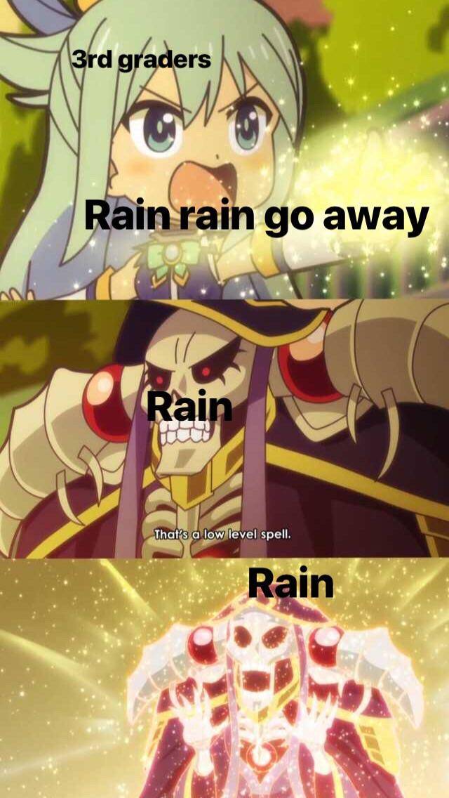 Rain Rain Go Away Scrolller