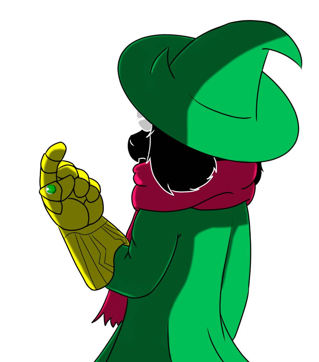 Ralsei with the infinity gauntlet. | Scrolller