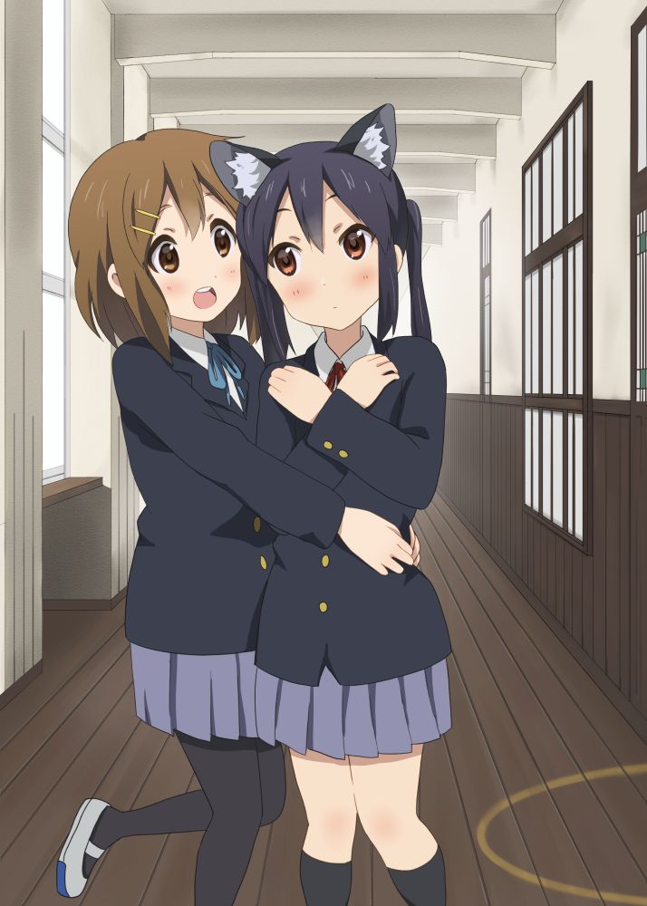 Random K-ON! Artwork #30: Yui and Azunyan! | Scrolller