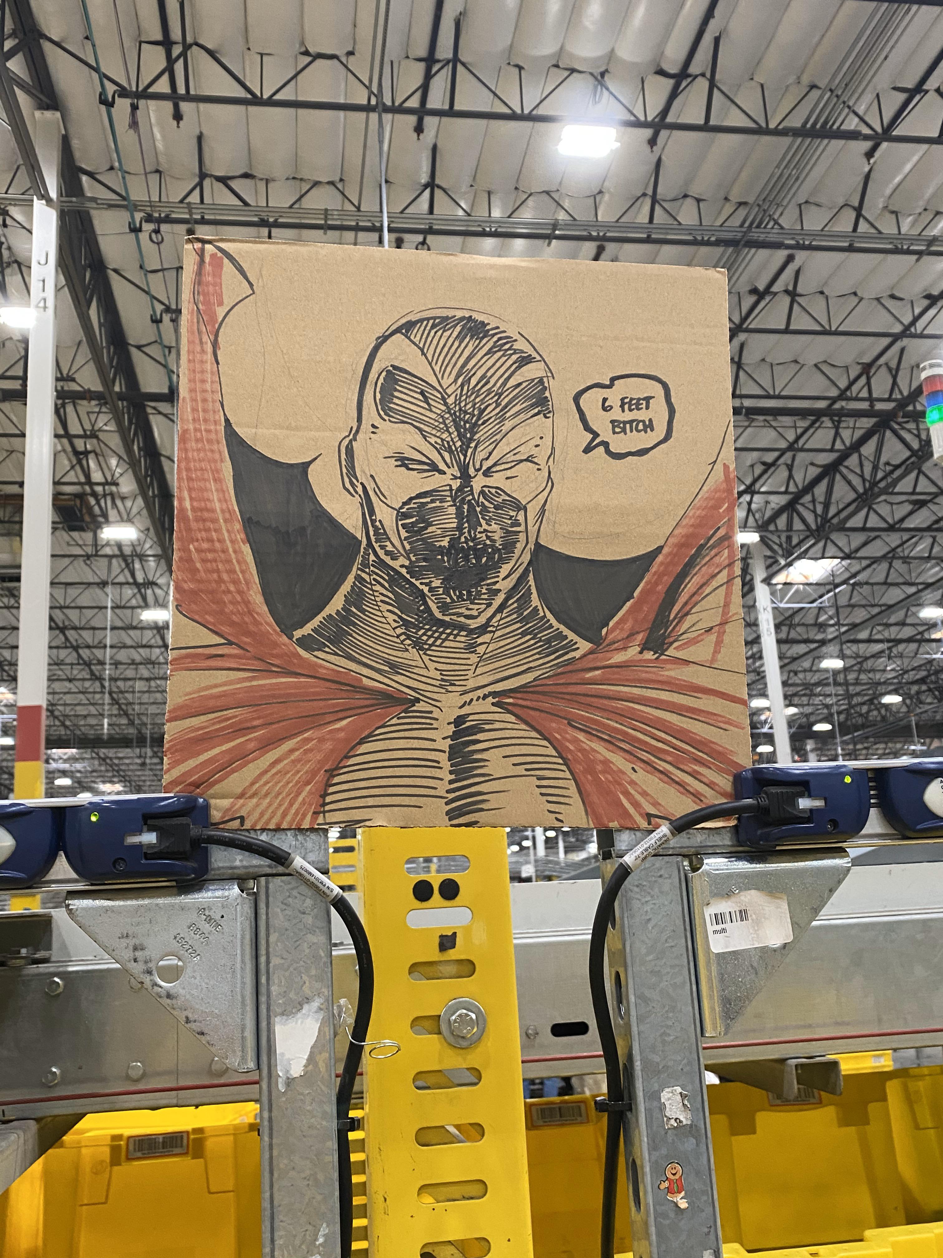 Random person at work drew this. | Scrolller