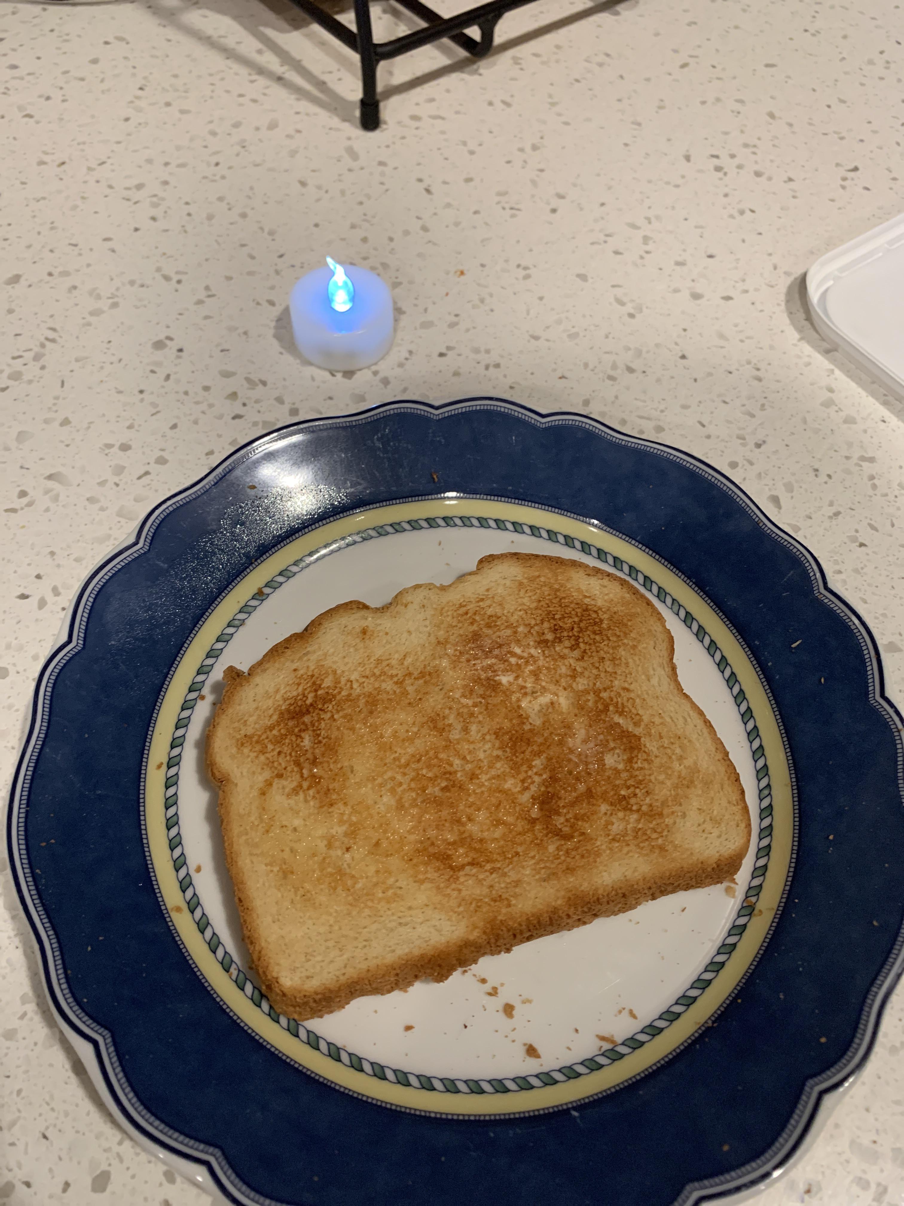 Rate my toast :D | Scrolller