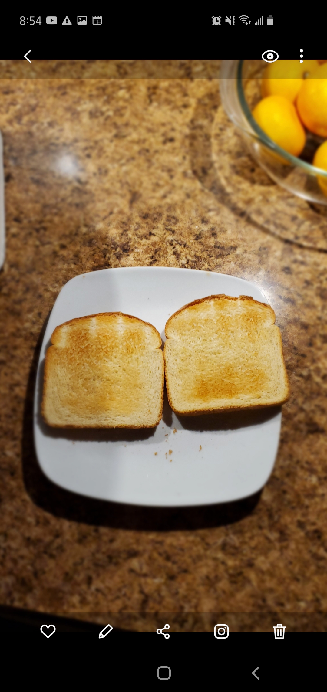 Rate my toast please. I give it a 7.5/10 | Scrolller