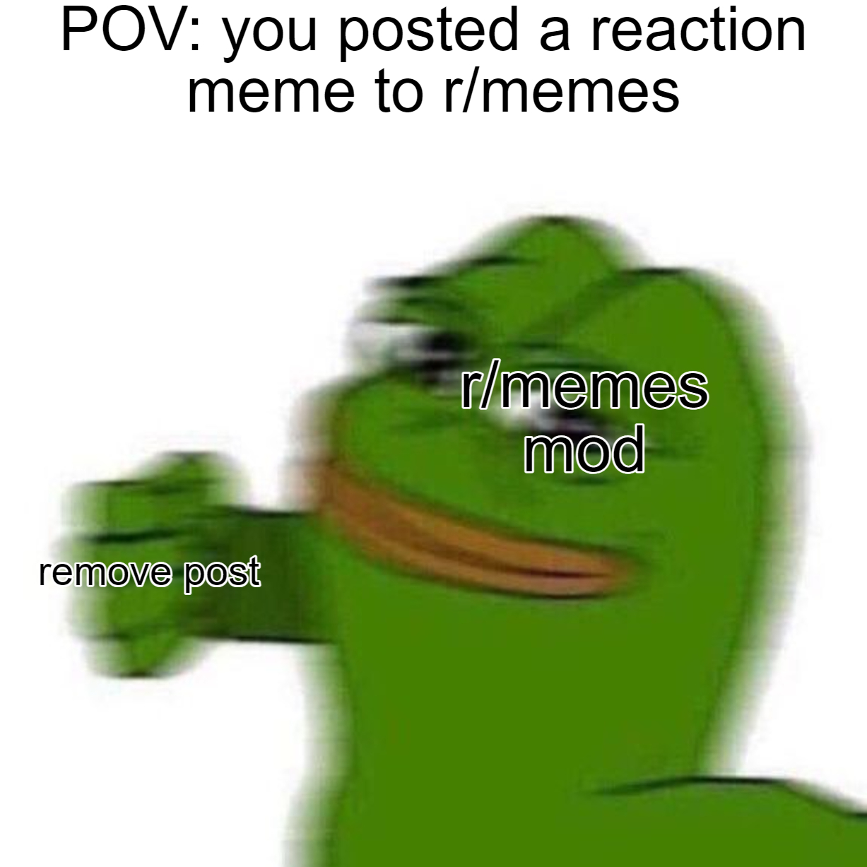 reaction memes suck | Scrolller