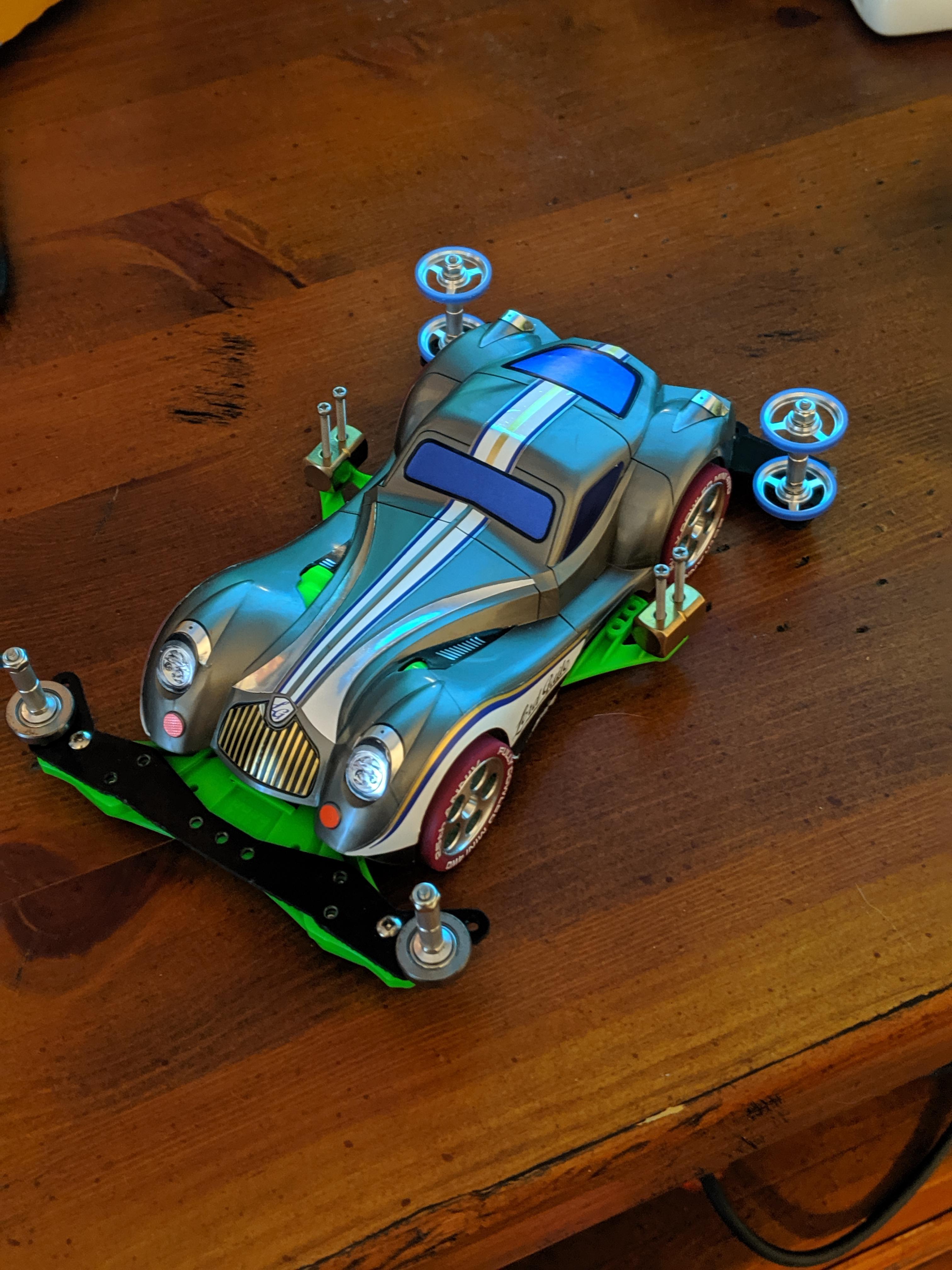 Ready for tonight's race. | Scrolller