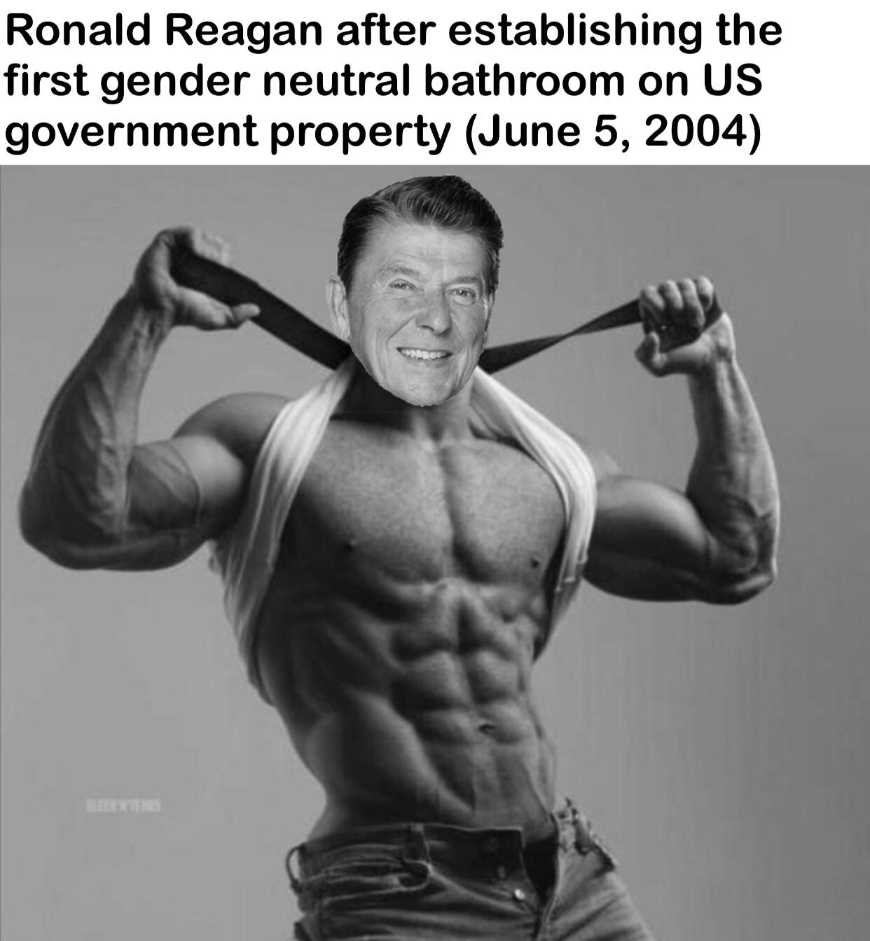 Reagan was pretty based | Scrolller