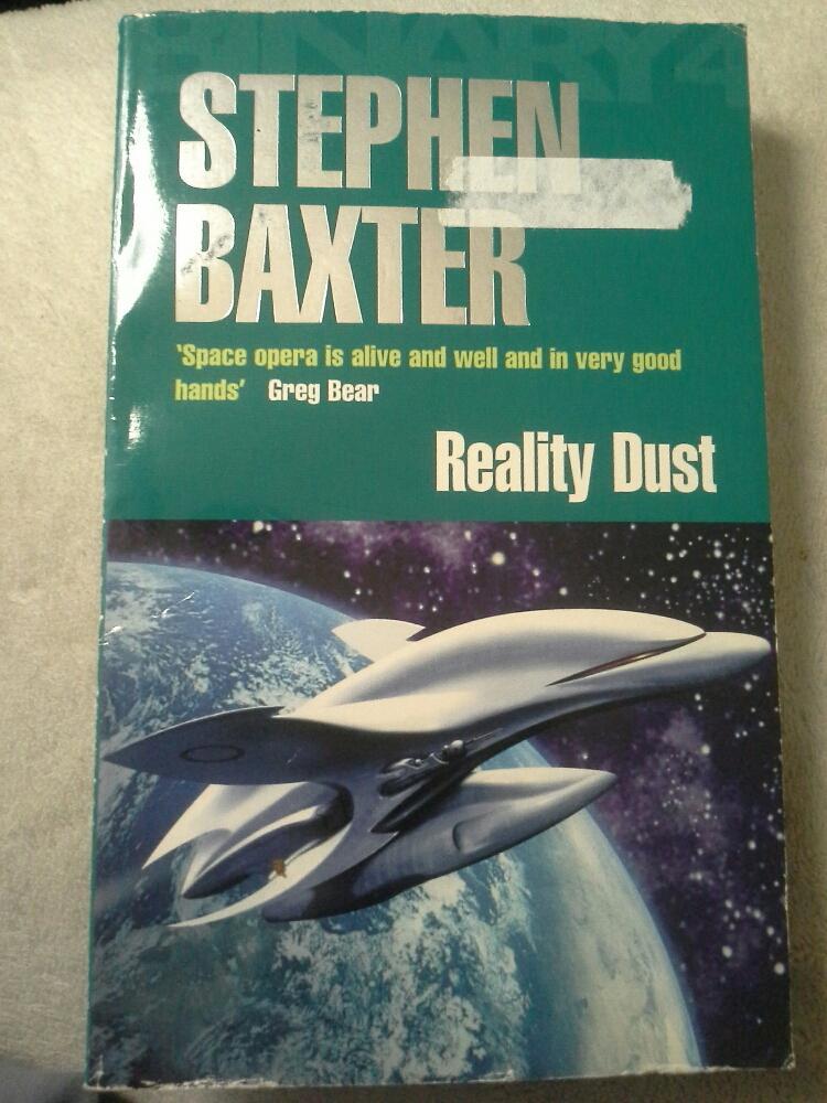 'Reality Dust' by Stephen Baxter. Cover art by Jim Burns, c. 2000 | Scrolller
