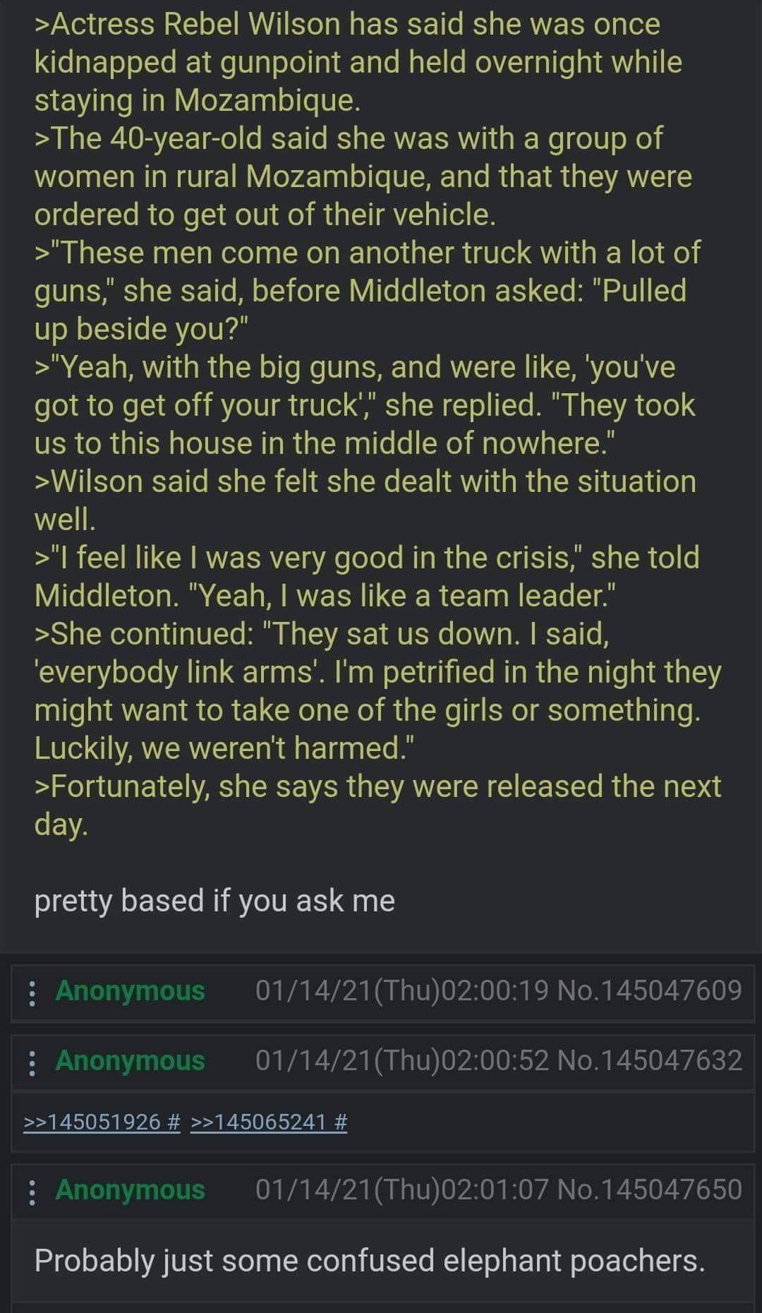 Rebel Wilson goes on Safari | Scrolller