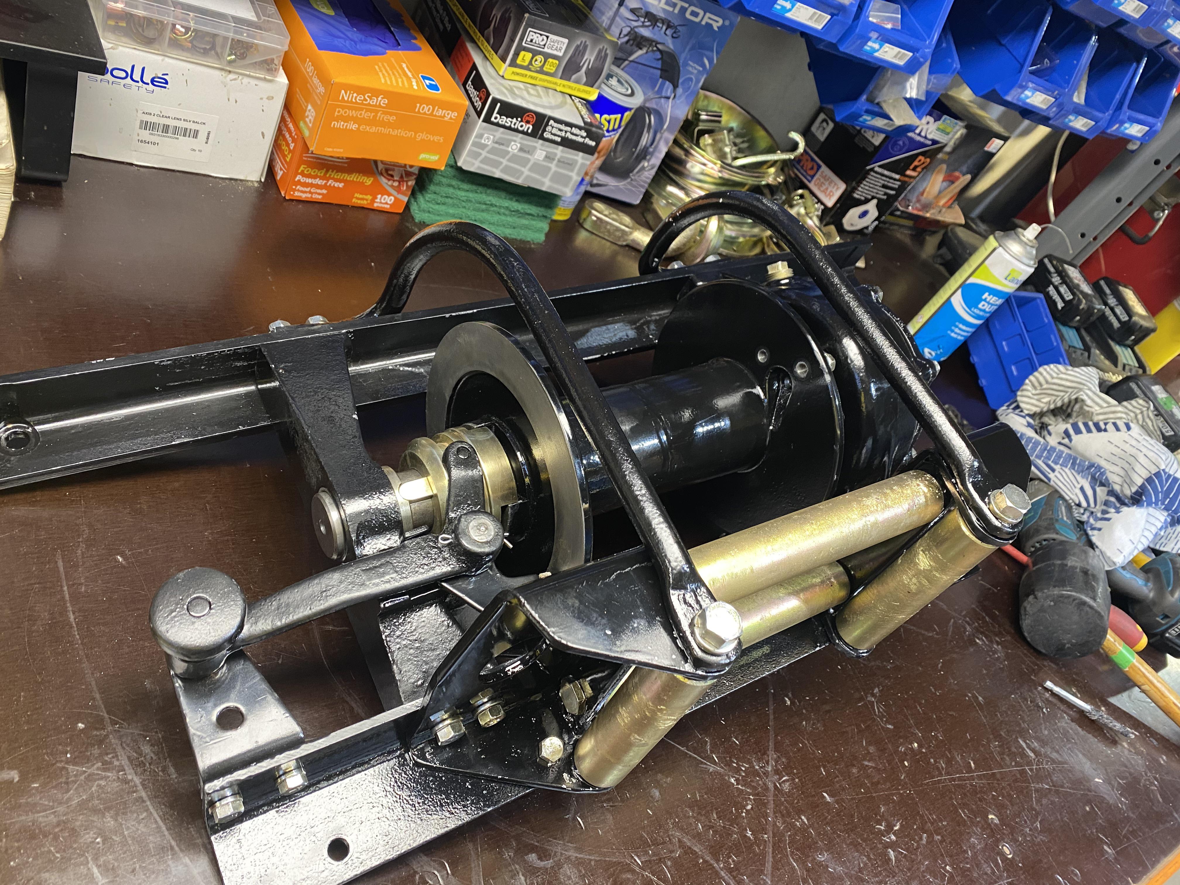 Rebuild of PTO winch 👌👌 | Scrolller