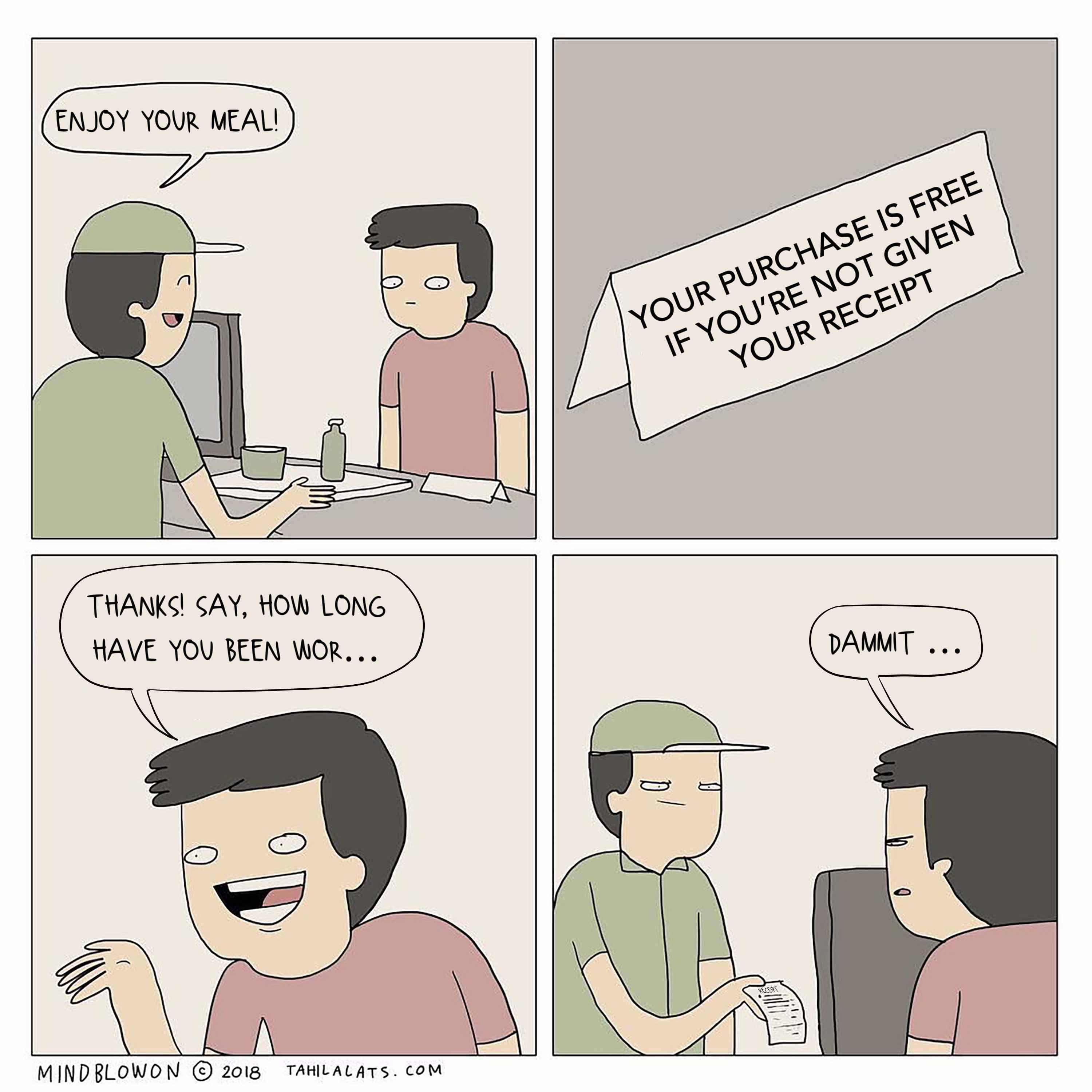 Receipt [OC] | Scrolller