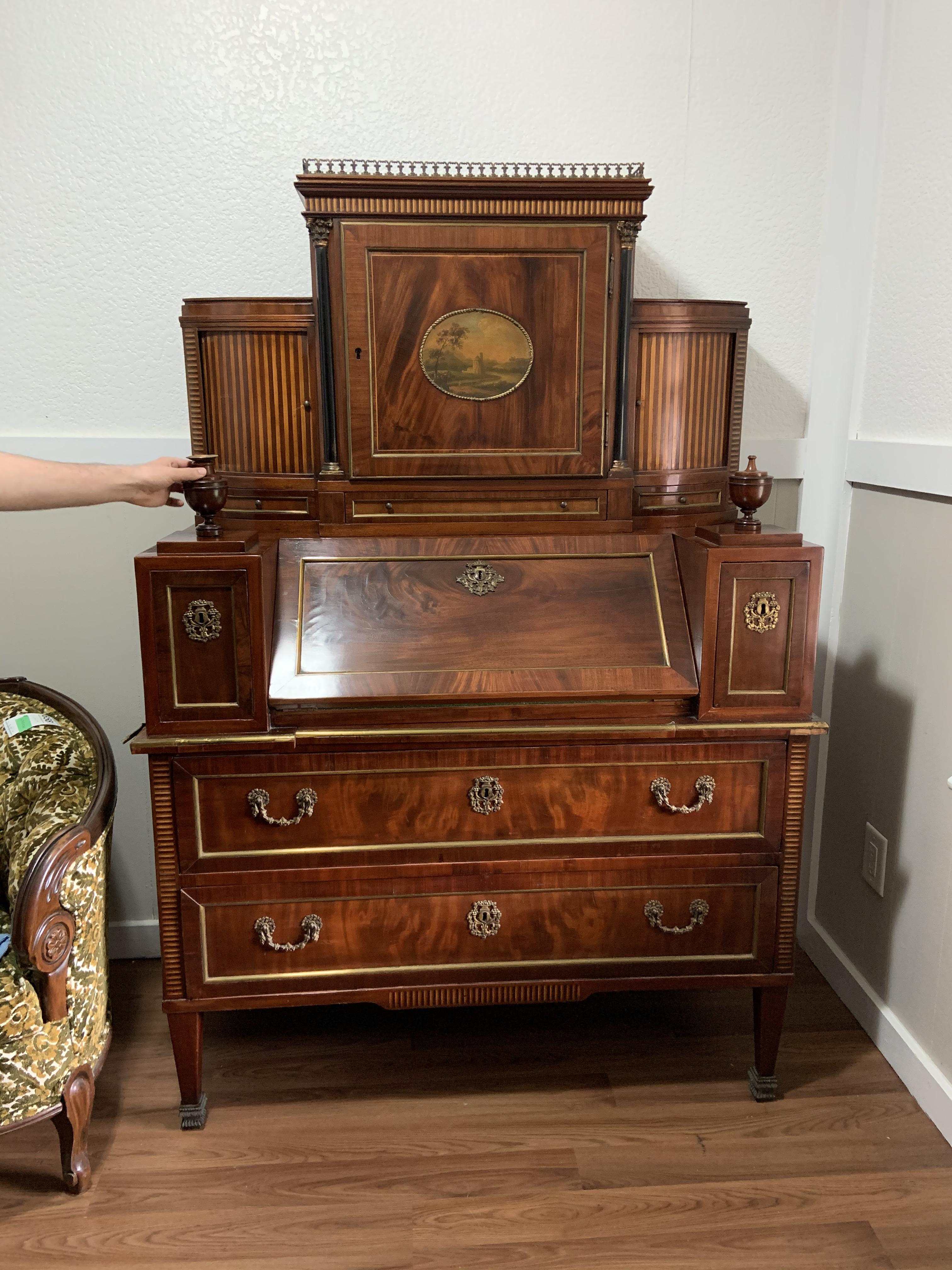 Recently purchased at auction. It has secret drawers and built-in candle holders! | Scrolller