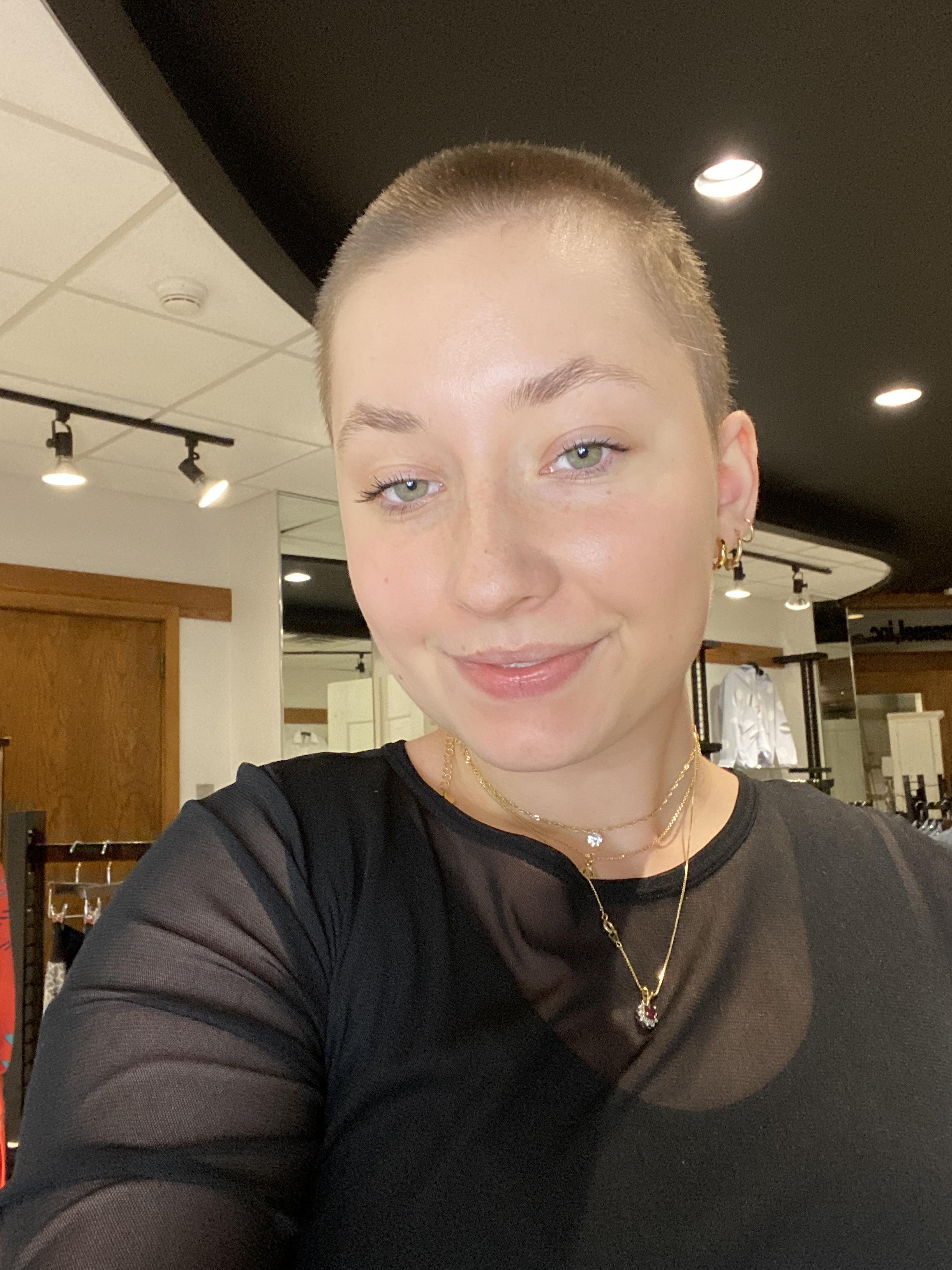 Recently shaved my head, and my birthday is coming up - how old do I look? :) | Scrolller