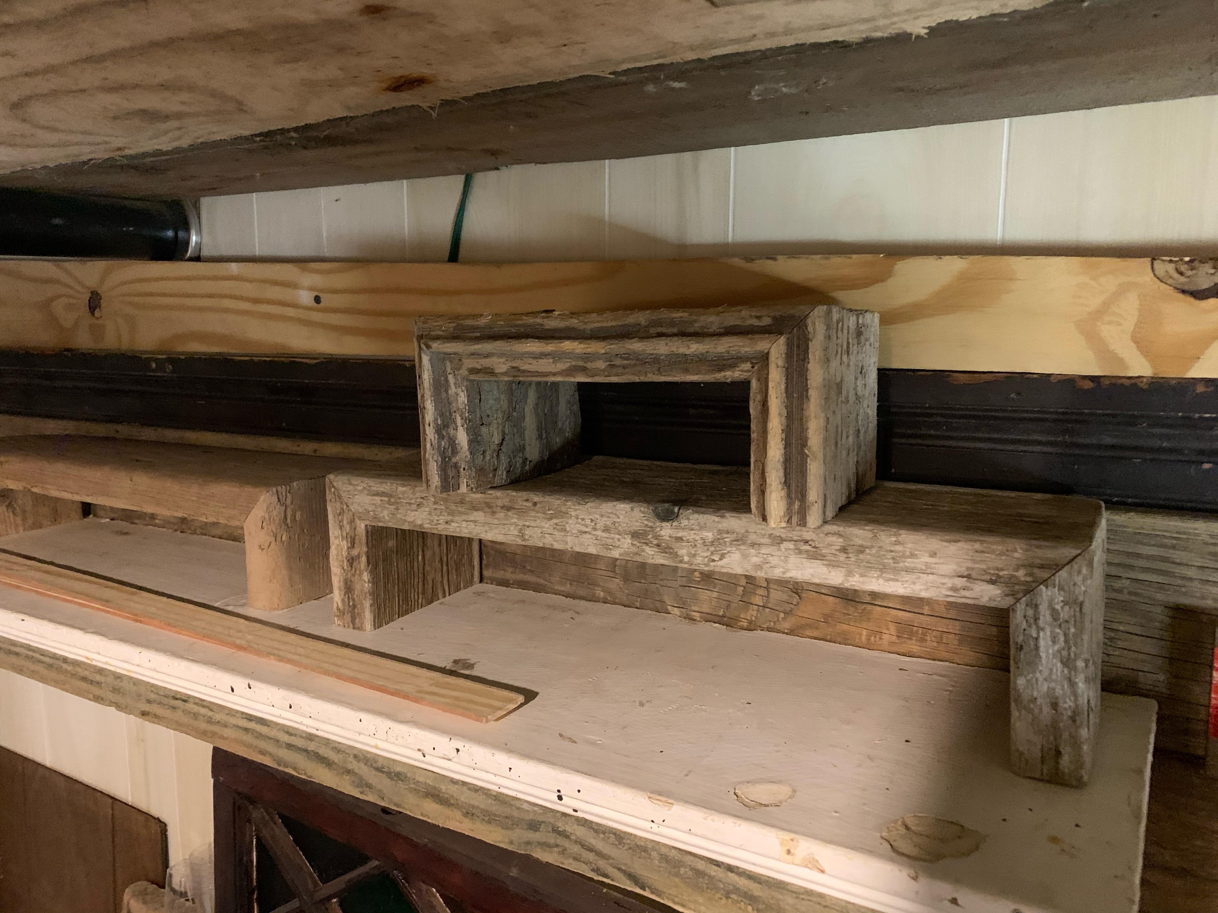 RECLAIMED WOOD TURNED INTO RISERS | Scrolller