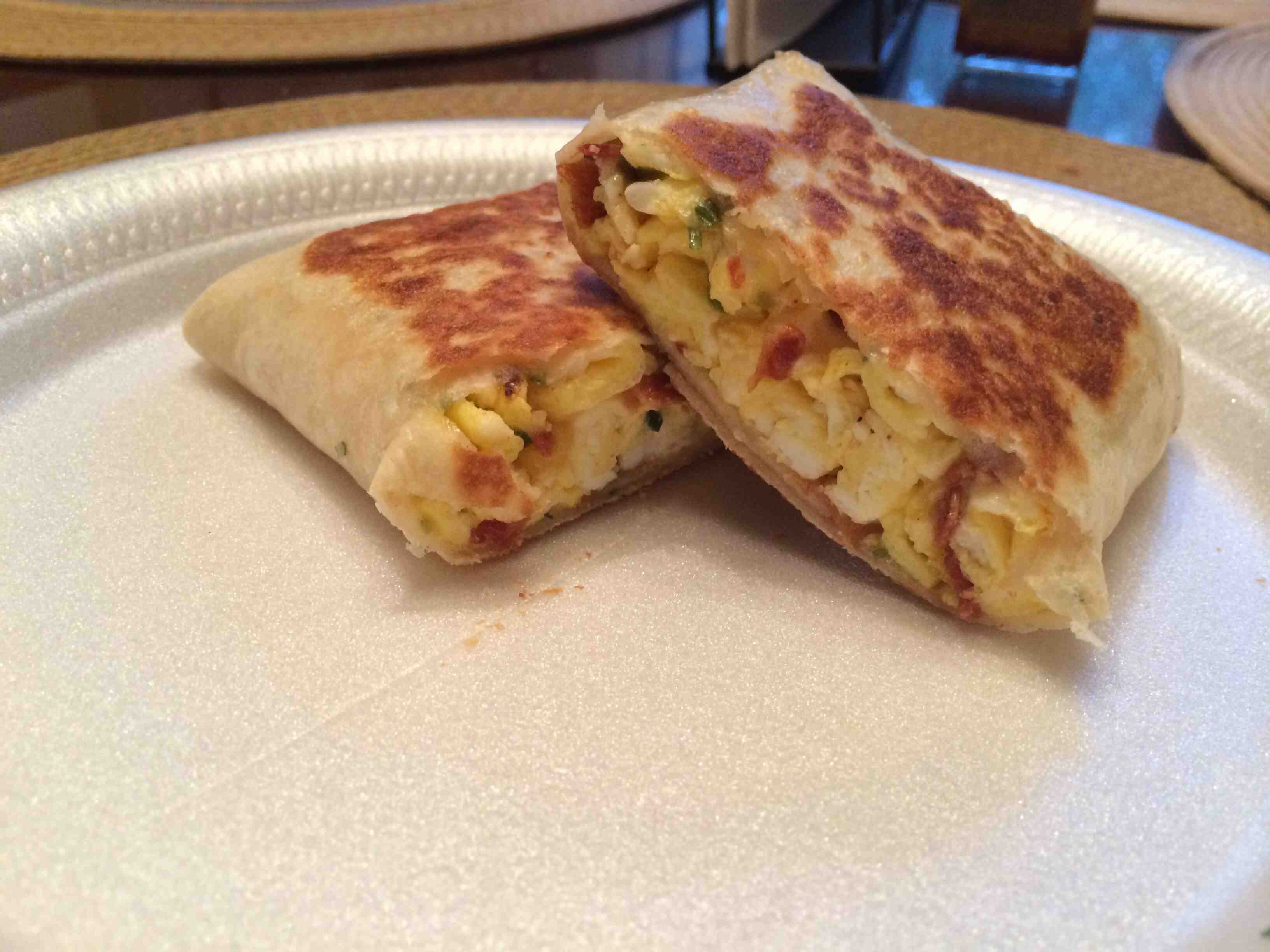 Recreated the Taco Bell breakfast crunch wrap | Scrolller