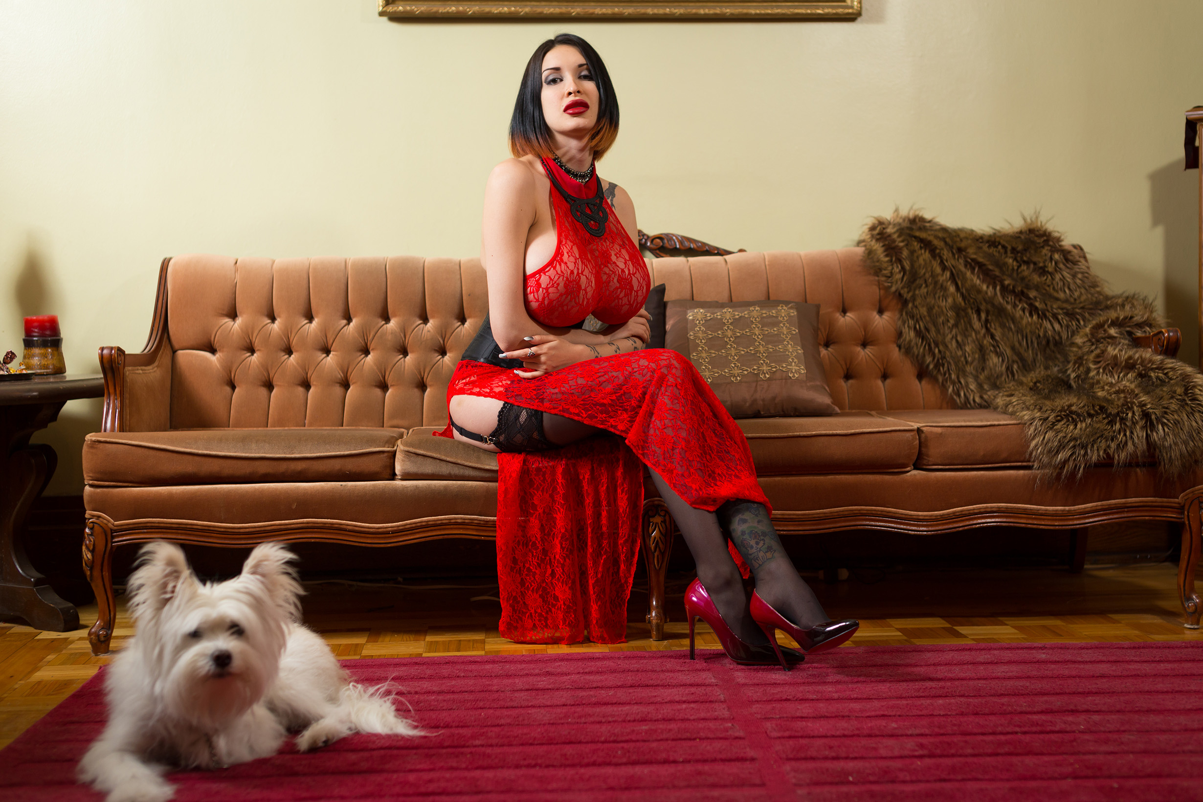 Red lace | Scrolller