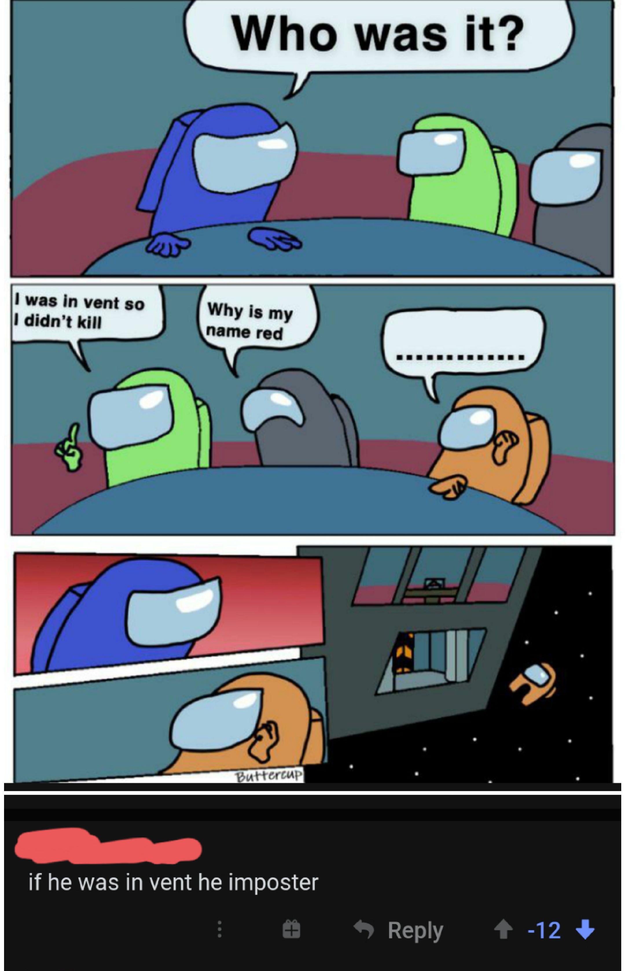 Red sus tho!!!! | Scrolller