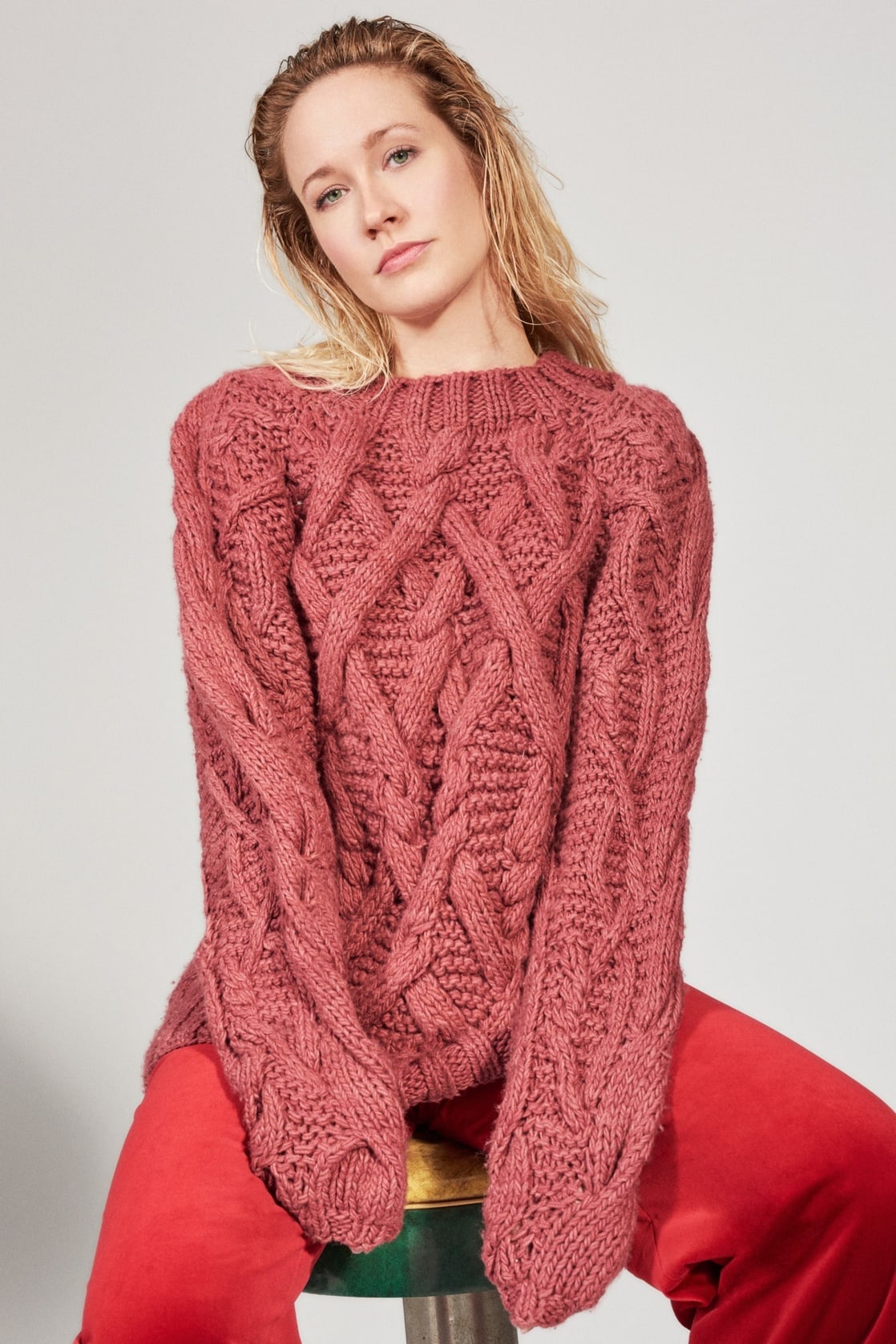 Red sweater | Scrolller
