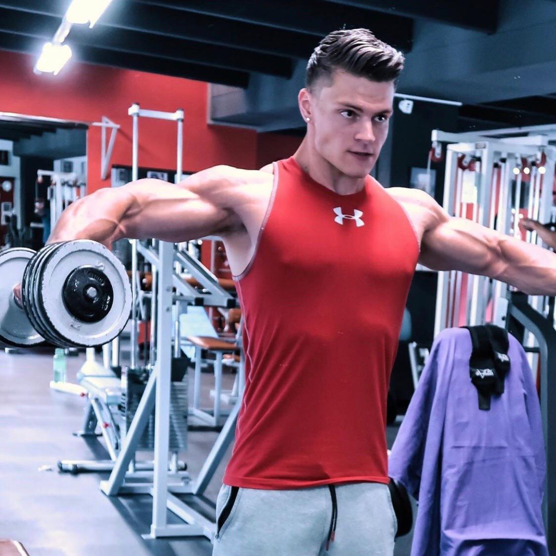 “Red tank in the gym” … | Scrolller