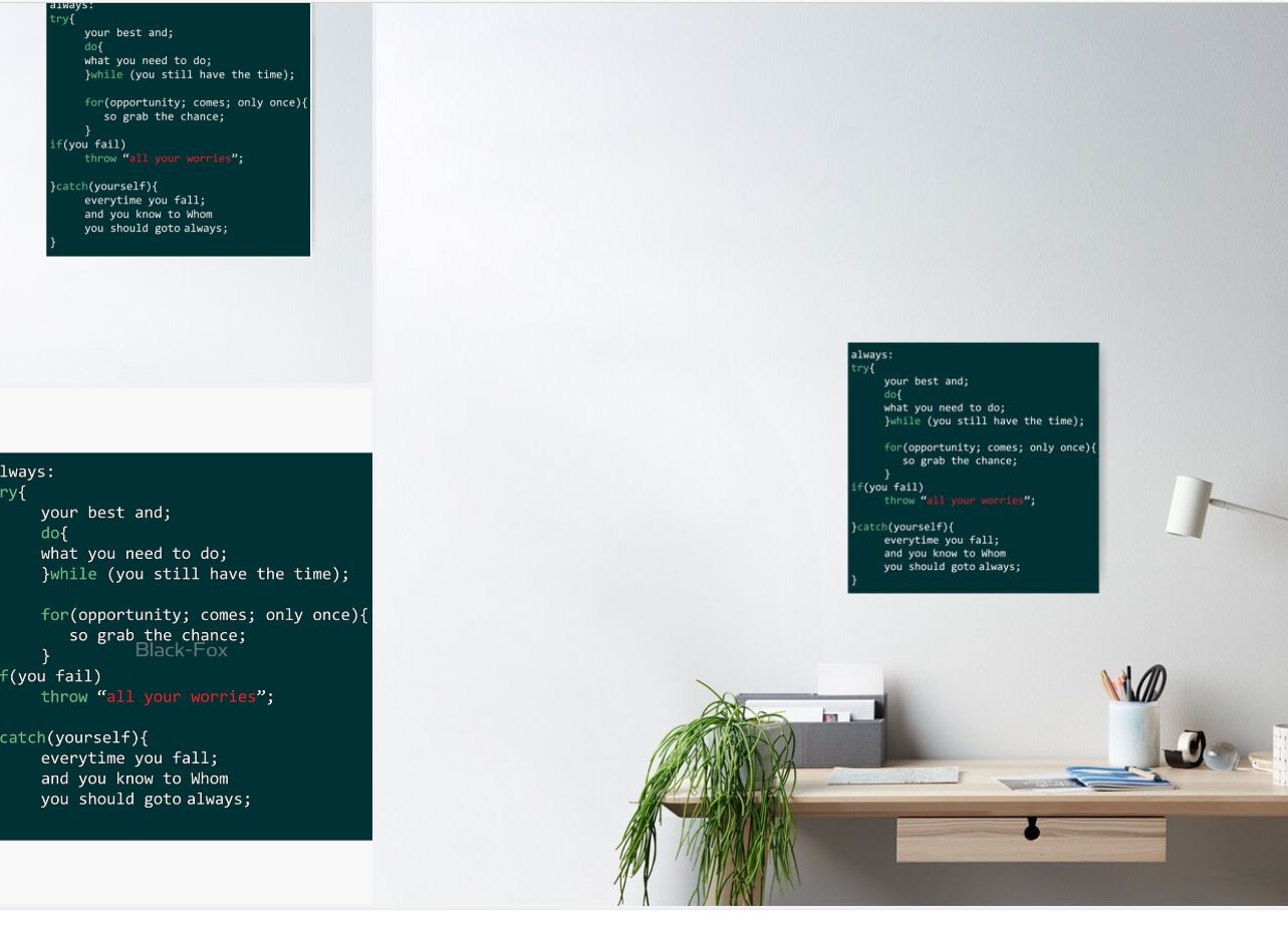 [Redbubble] What is this mess of a poster? | Scrolller