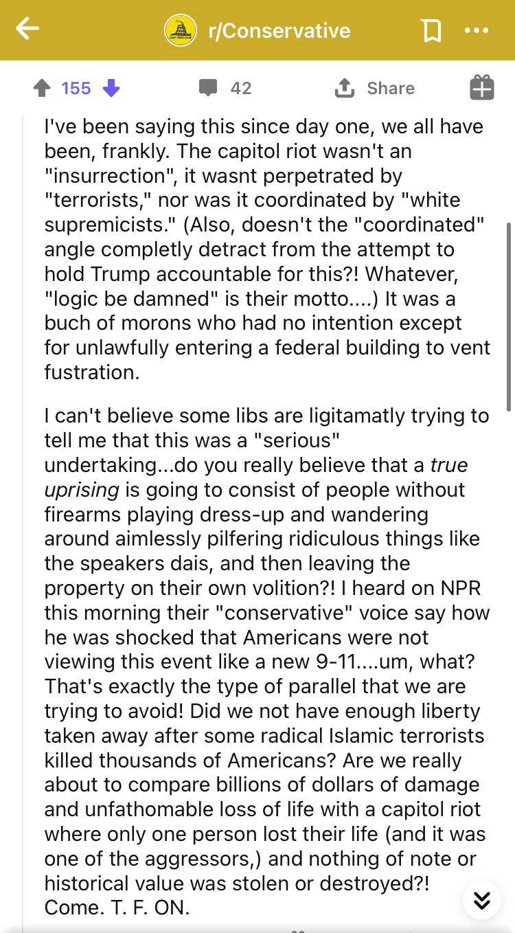 Reddit counts as social media, right? Because this is the most batshit crazy comment I have seen ...