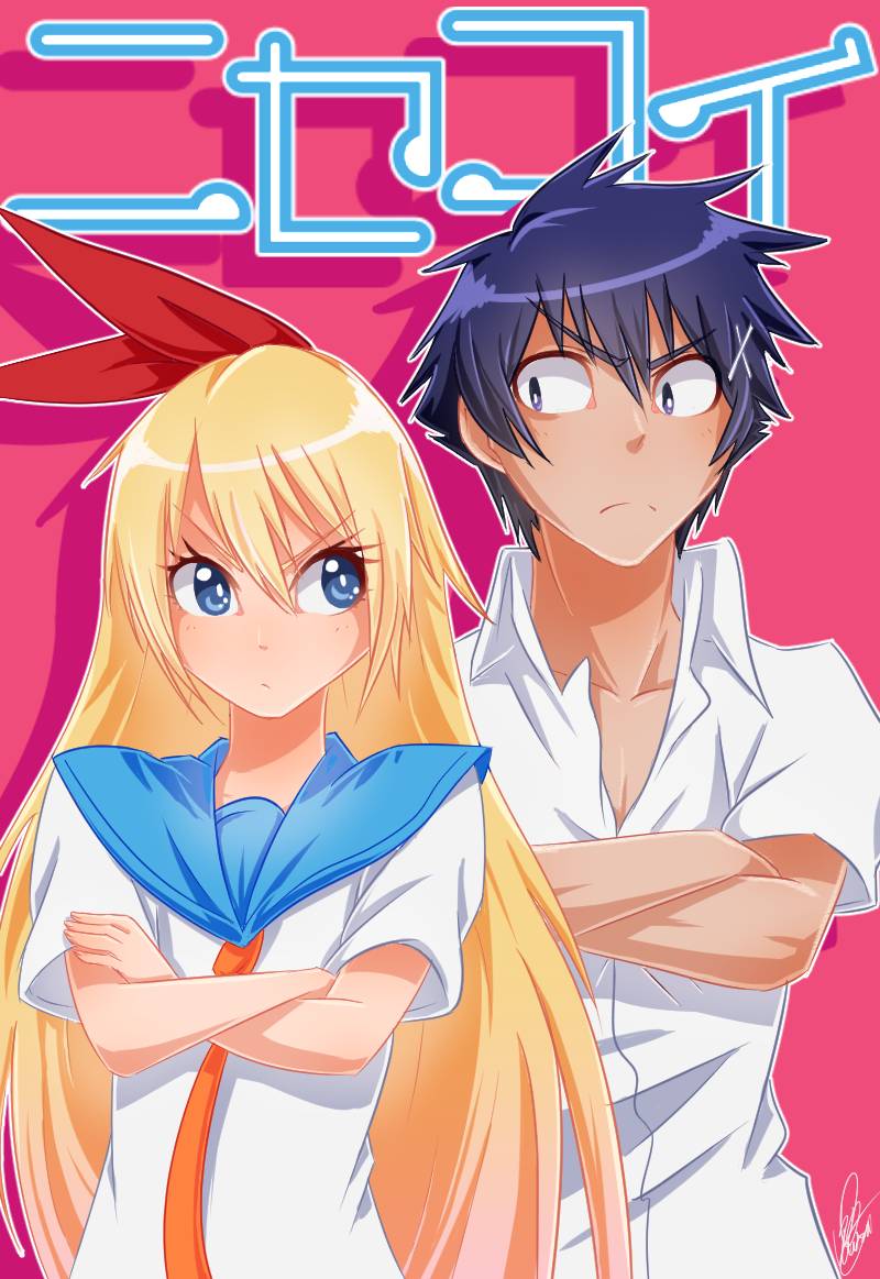 Redraw of my fav original artwork from Nisekoi is done! Thanks for joining the stream everyone ...