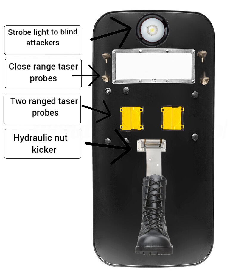 Reeves riot control shield | Scrolller